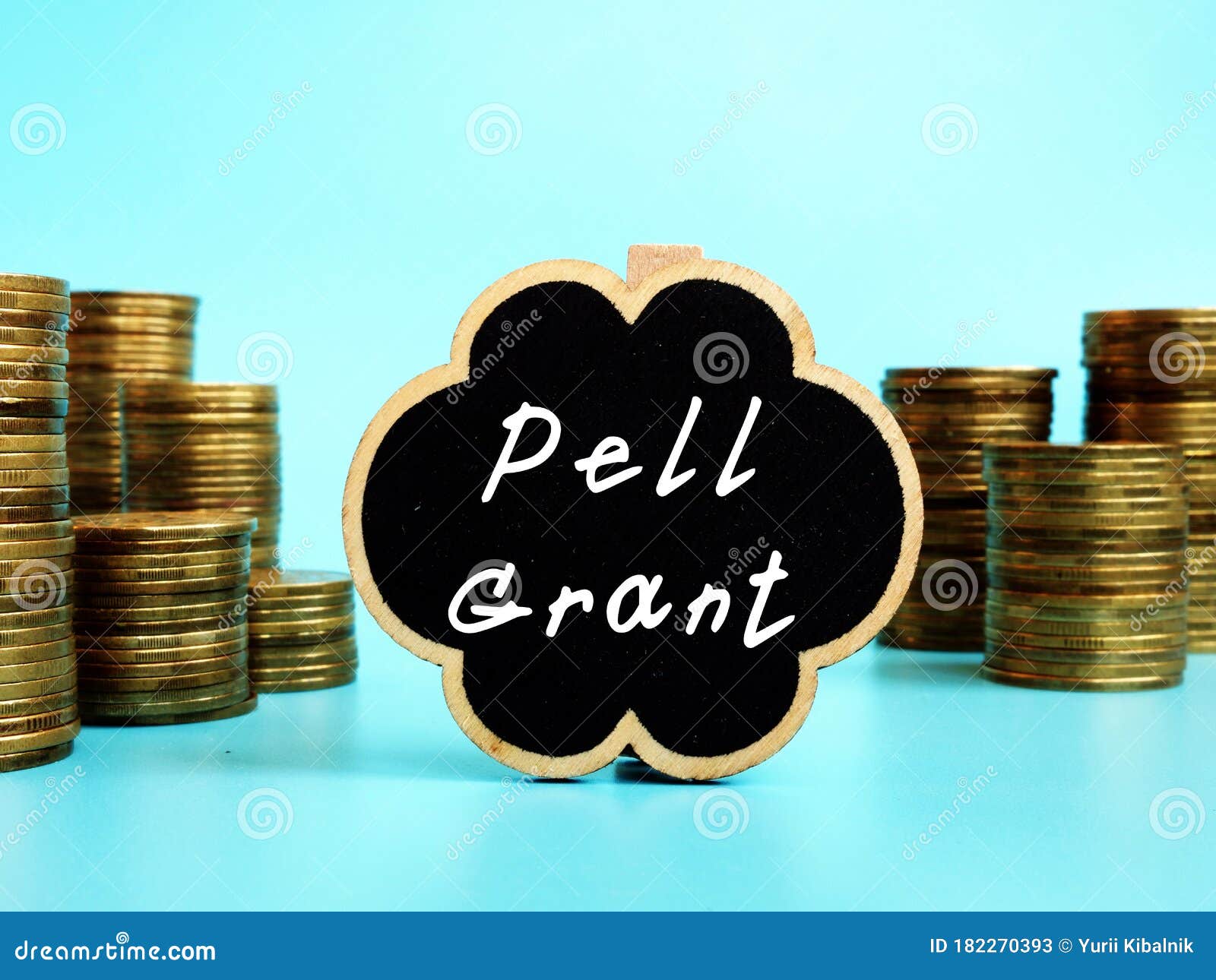 Educational Concept about Pell Grant with Phrase on the Sheet Stock ...