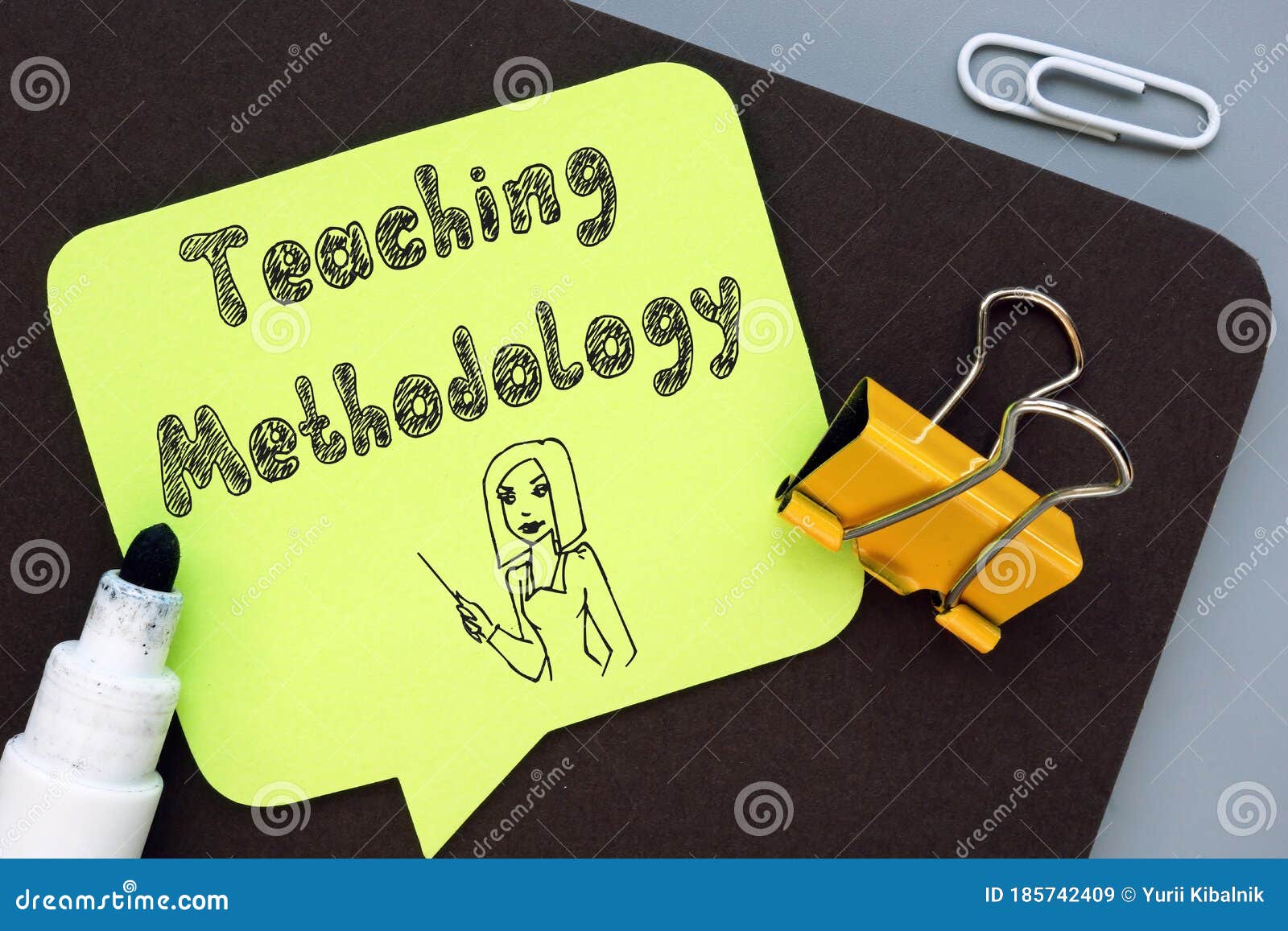 Educational Concept about Teaching Methodology with Phrase on the Page ...