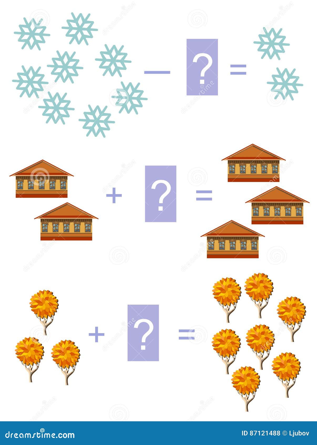 Educational Game for Children, Mathematical Addition and Subtraction ...