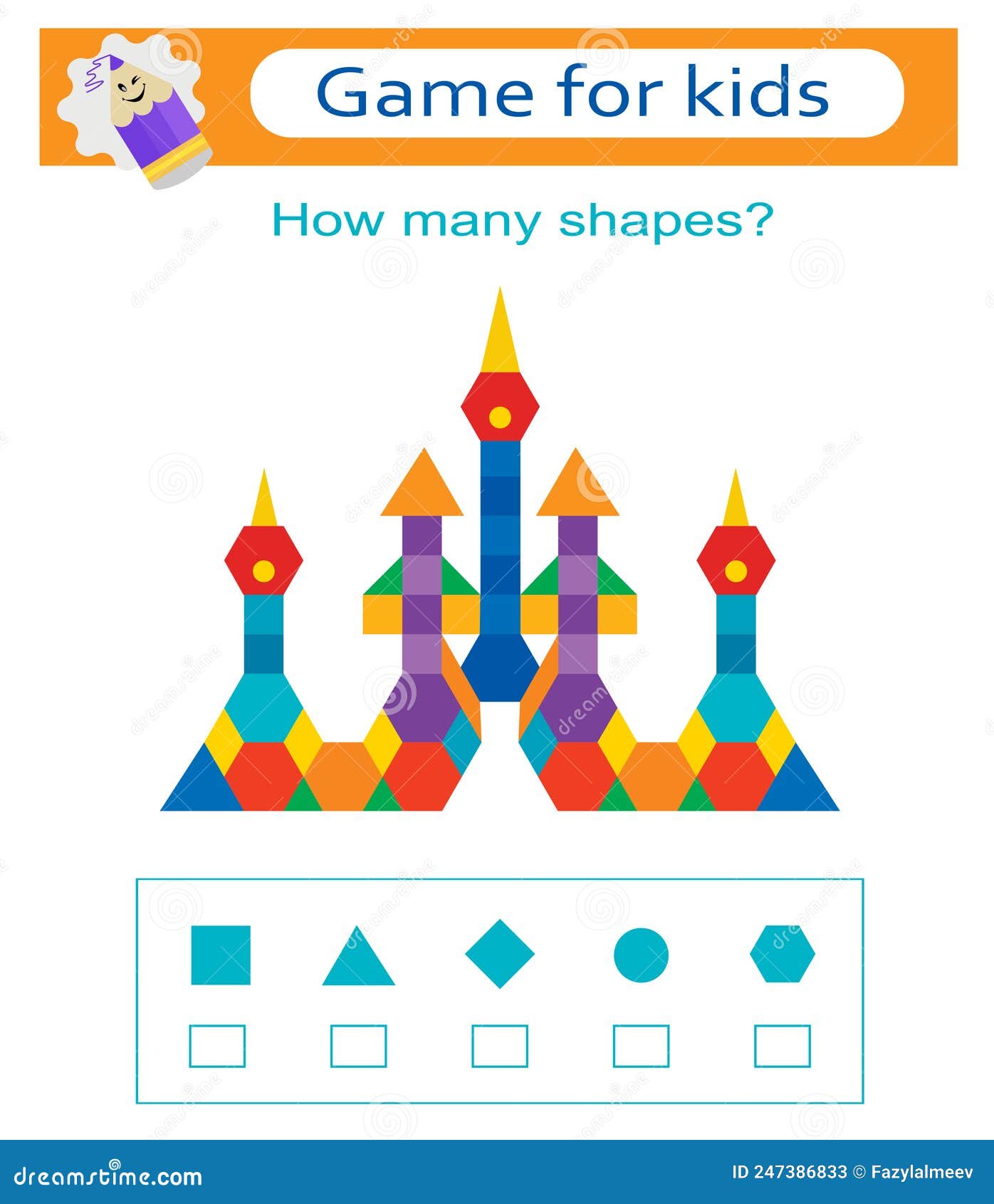 Count The Triangles Stock Image | CartoonDealer.com #58200019 Count The Triangles Stock Image | CartoonDealer.com #58200019