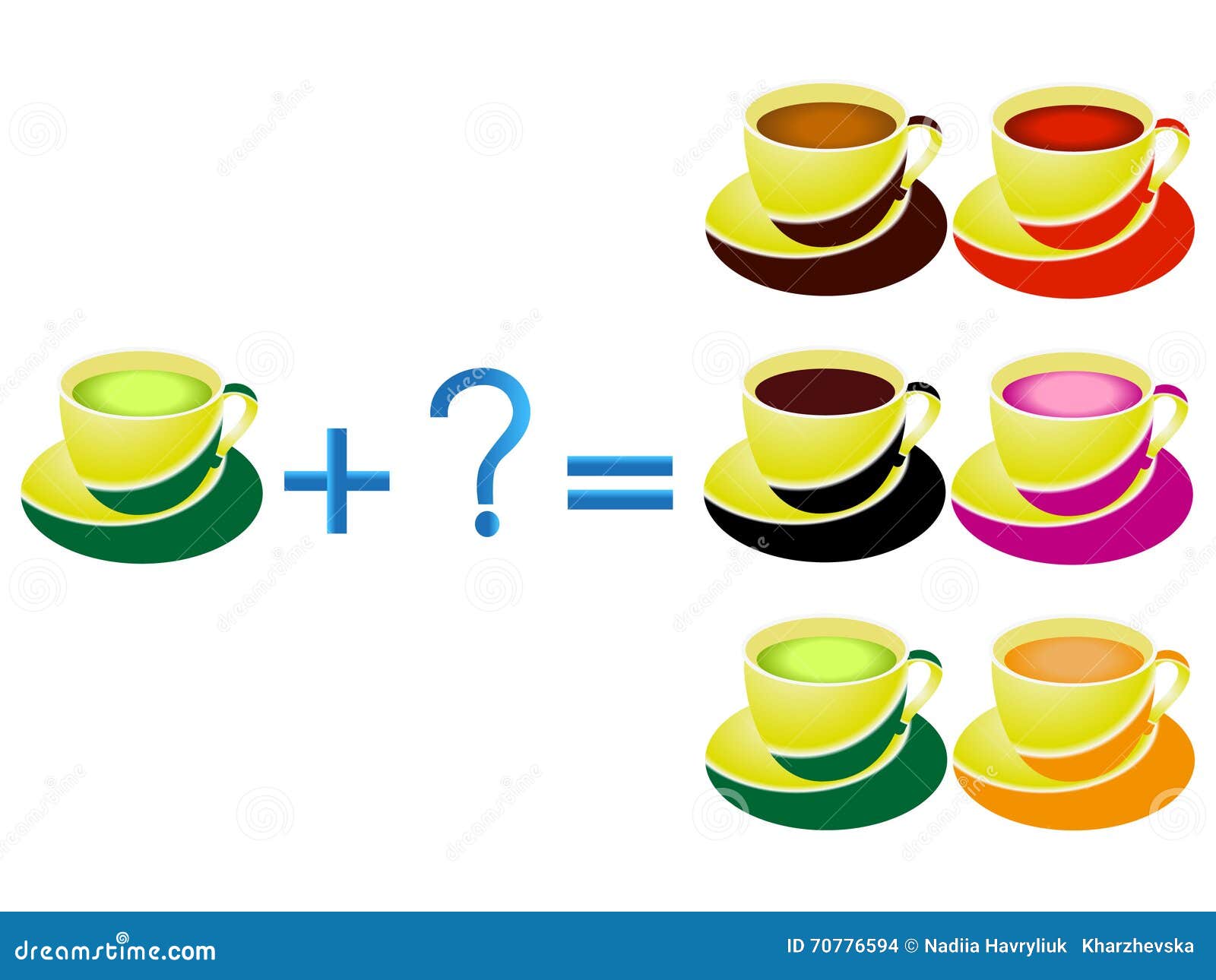 Educational Games for Children, Mathematical Addition, Example with ...