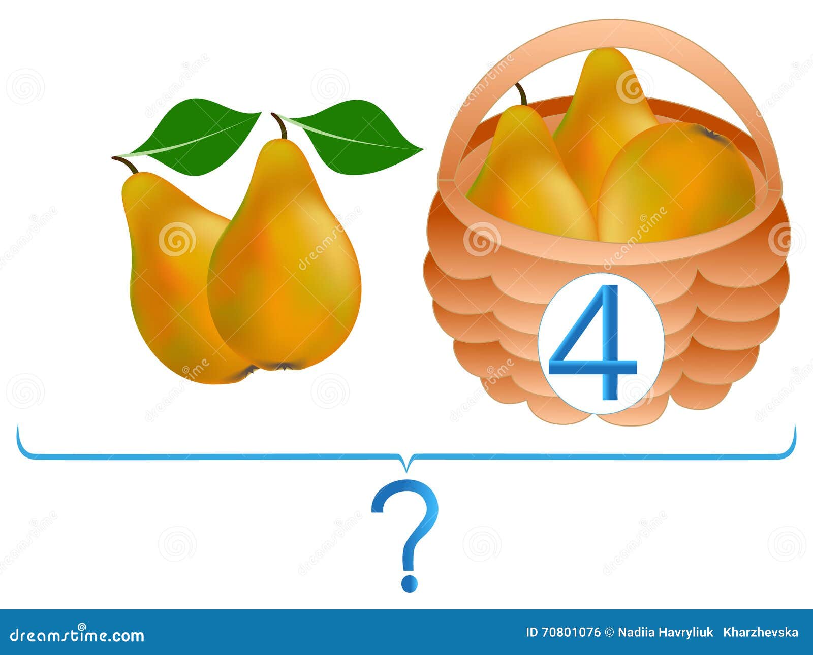 Educational Games for Children, Mathematical Addition, Examples with ...