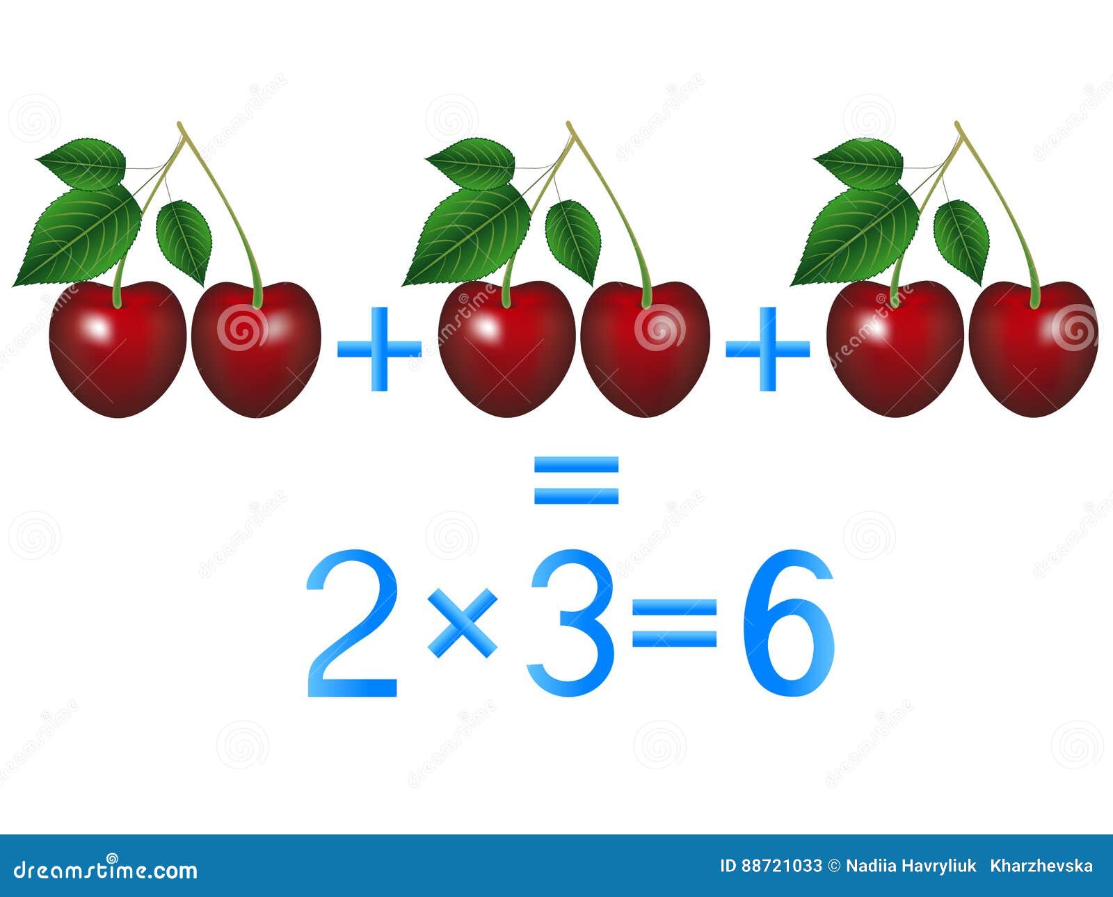 Educational Games for Children, Multiplication Action, Example with ...
