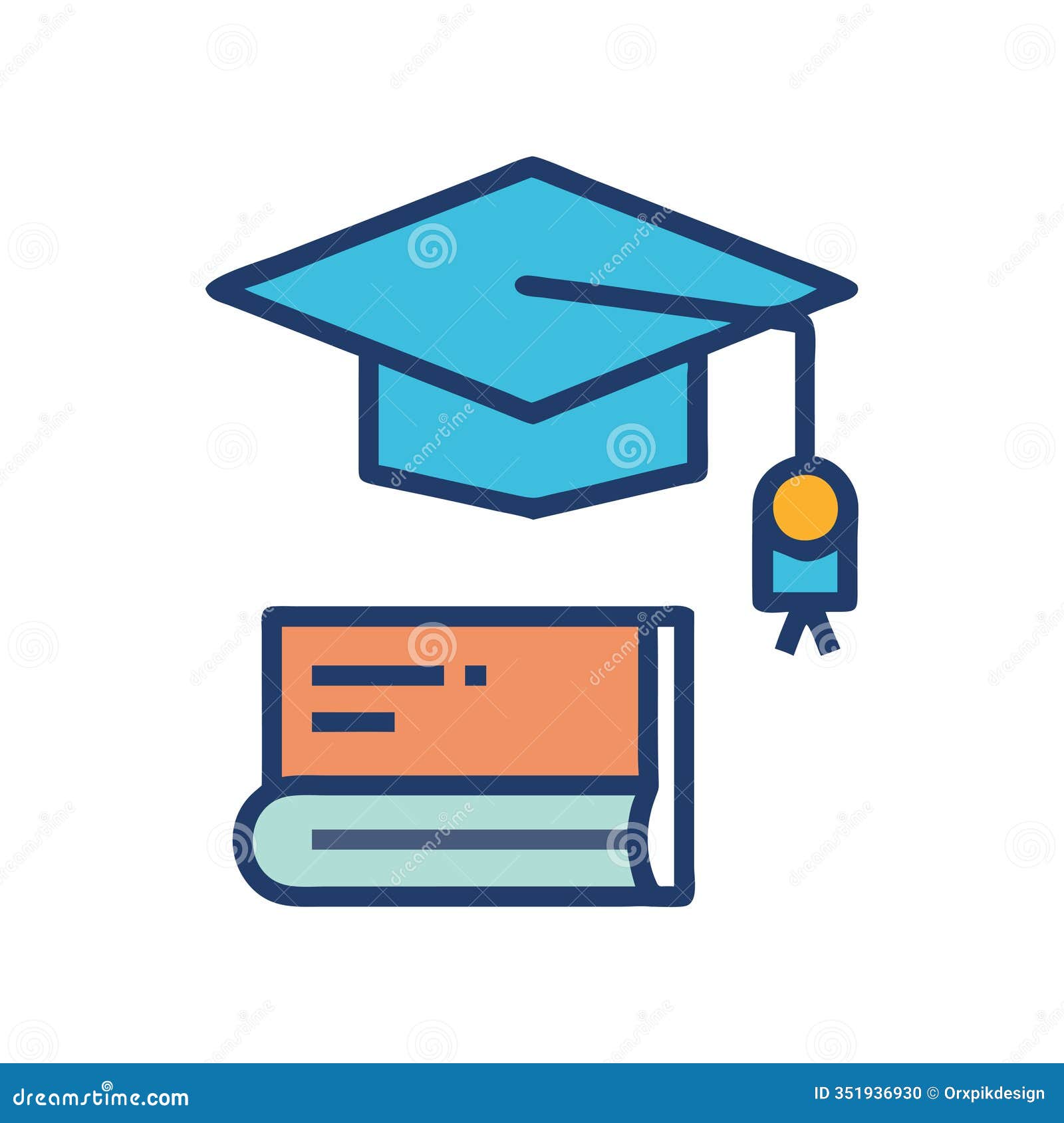Educational Higher Education Icon Stock Vector - Illustration of icon ...