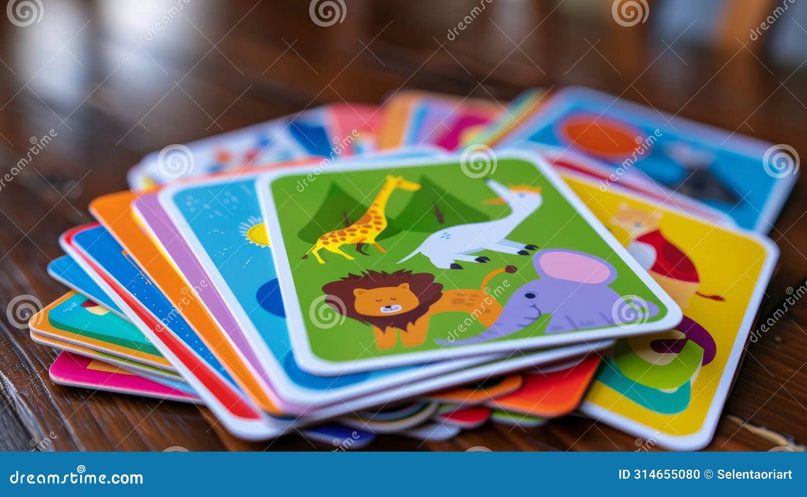 Laminated Science Cards For Classroom Activities Royalty-Free Stock ...