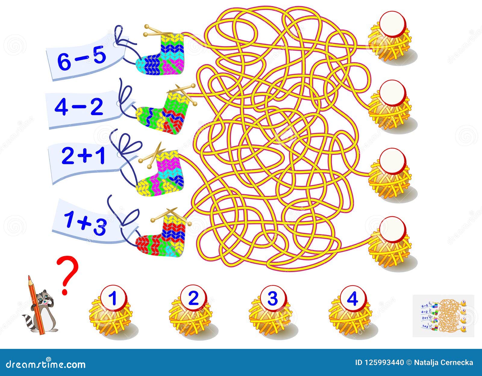 Educational Page with Exercises for Children on Addition and ...