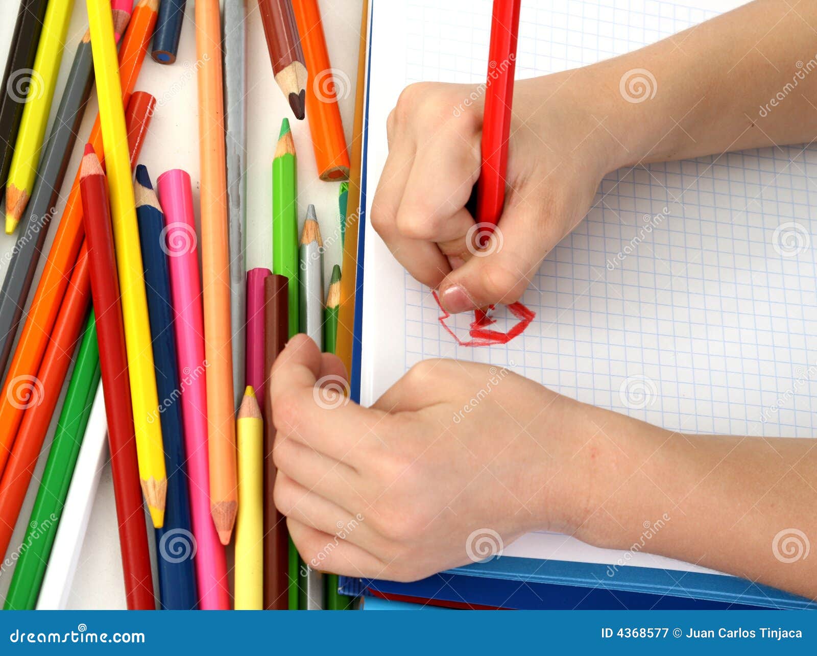 Educational pencils stock image. Image of learning, colors - 4368577