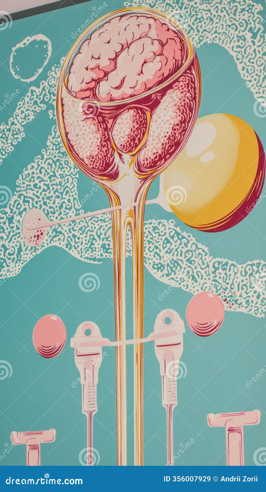 Educational Poster on Contraceptive Implants: Hormone Release and ...