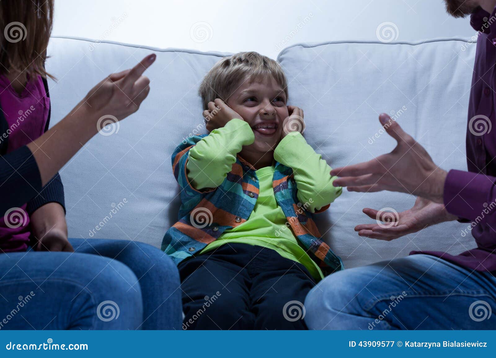 Educational Problems in Family Stock Image - Image of family, children ...