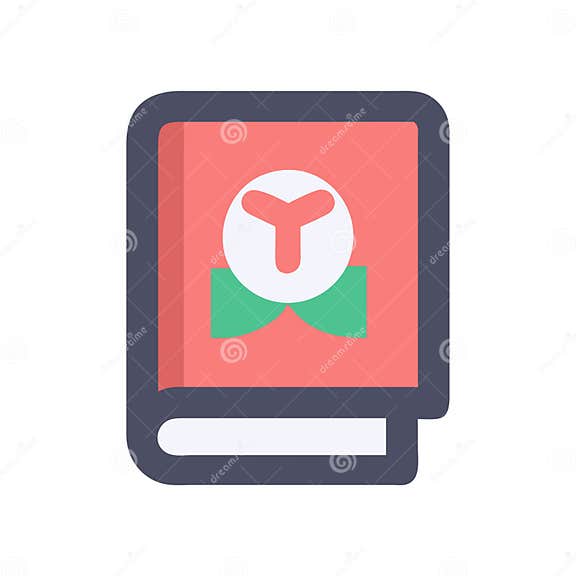 Educational Symbol Icon for Learning Stock Vector - Illustration of ...
