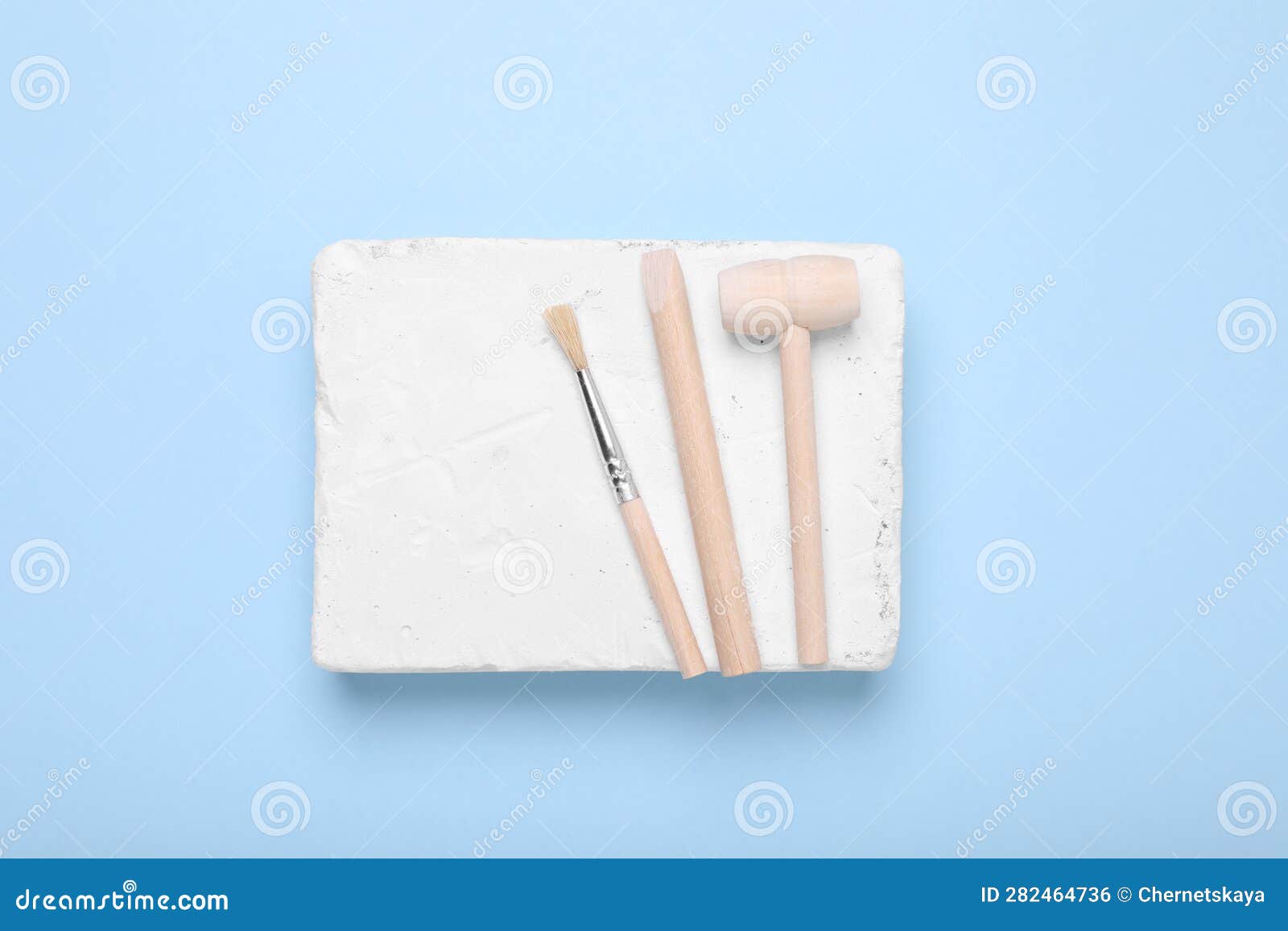 Educational Toy for Motor Skills Development. Excavation Kit (plaster ...