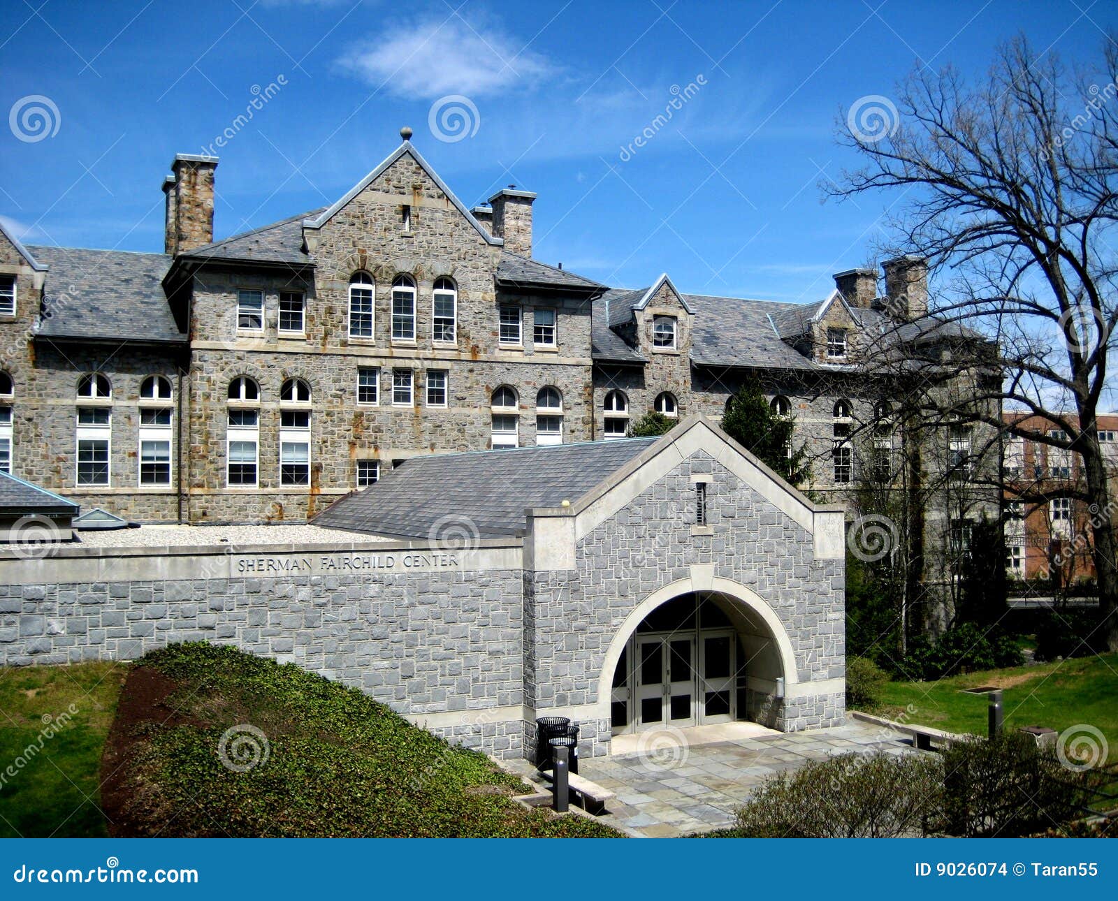 Educational University Buiding Stock Photo - Image of pennsilvania ...