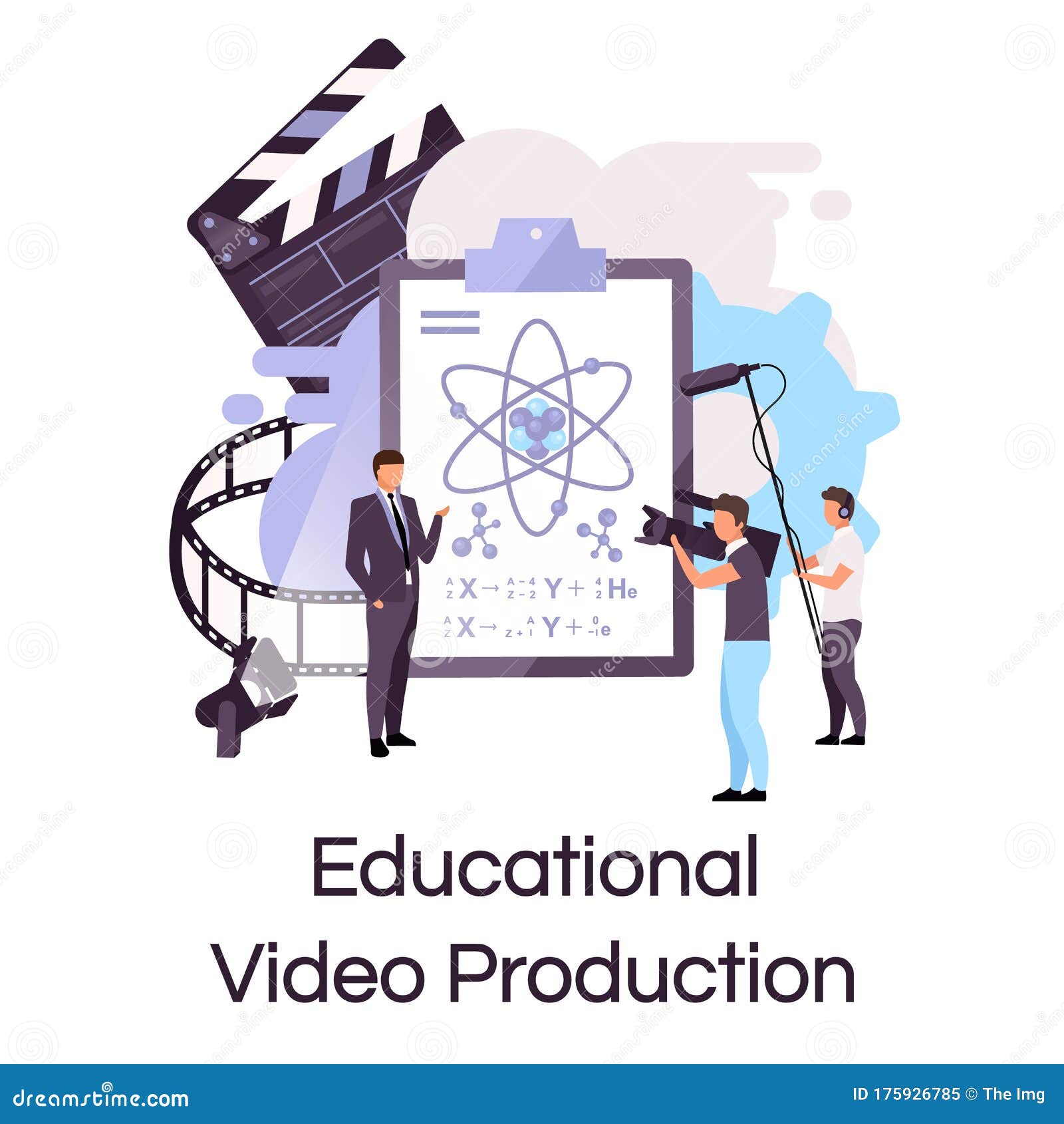Educational Video Icon Vector. Trendy Flat Educational Video Icon From ...