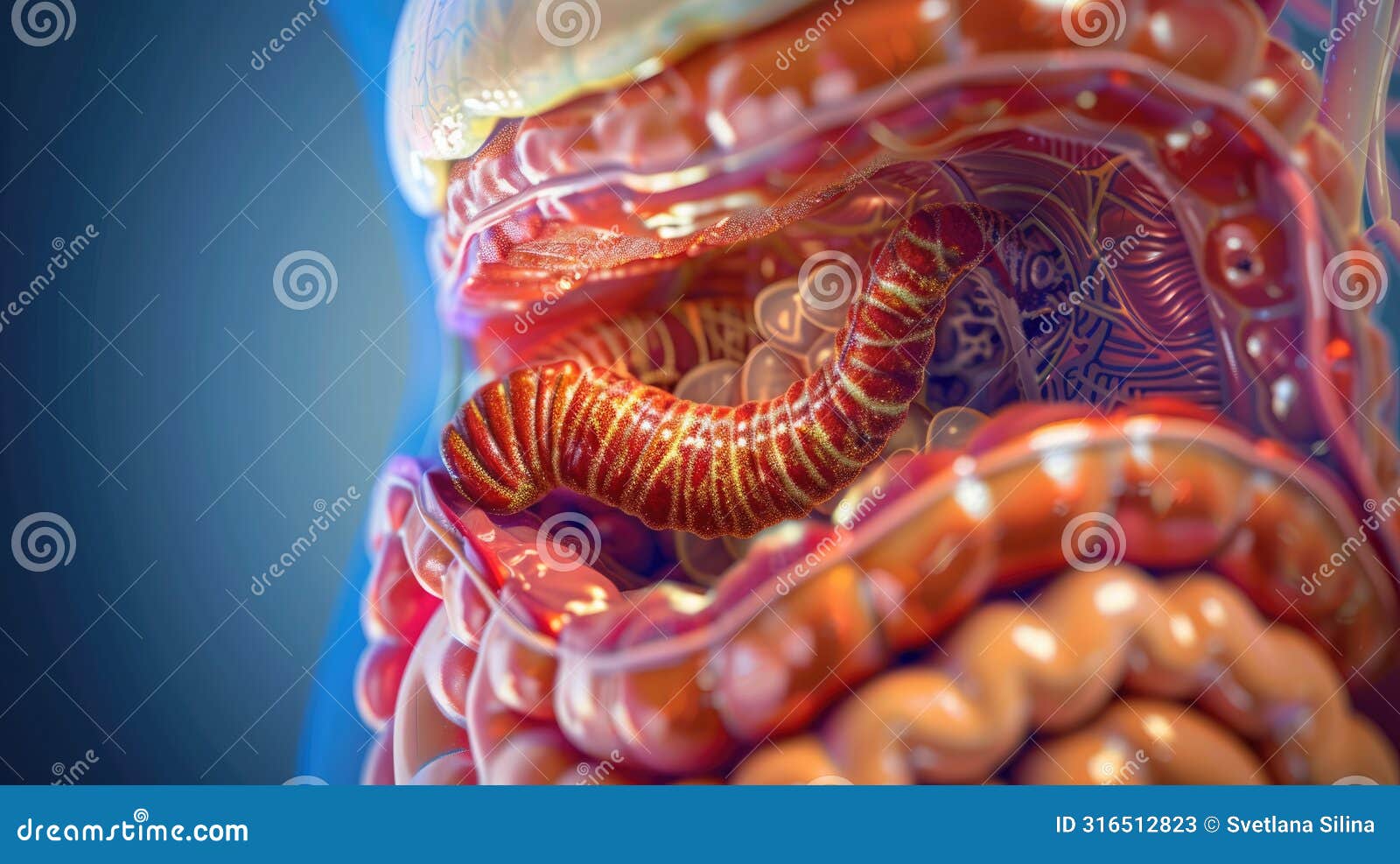 Educational View of the Stomach S Interior Lining and Digestive System ...