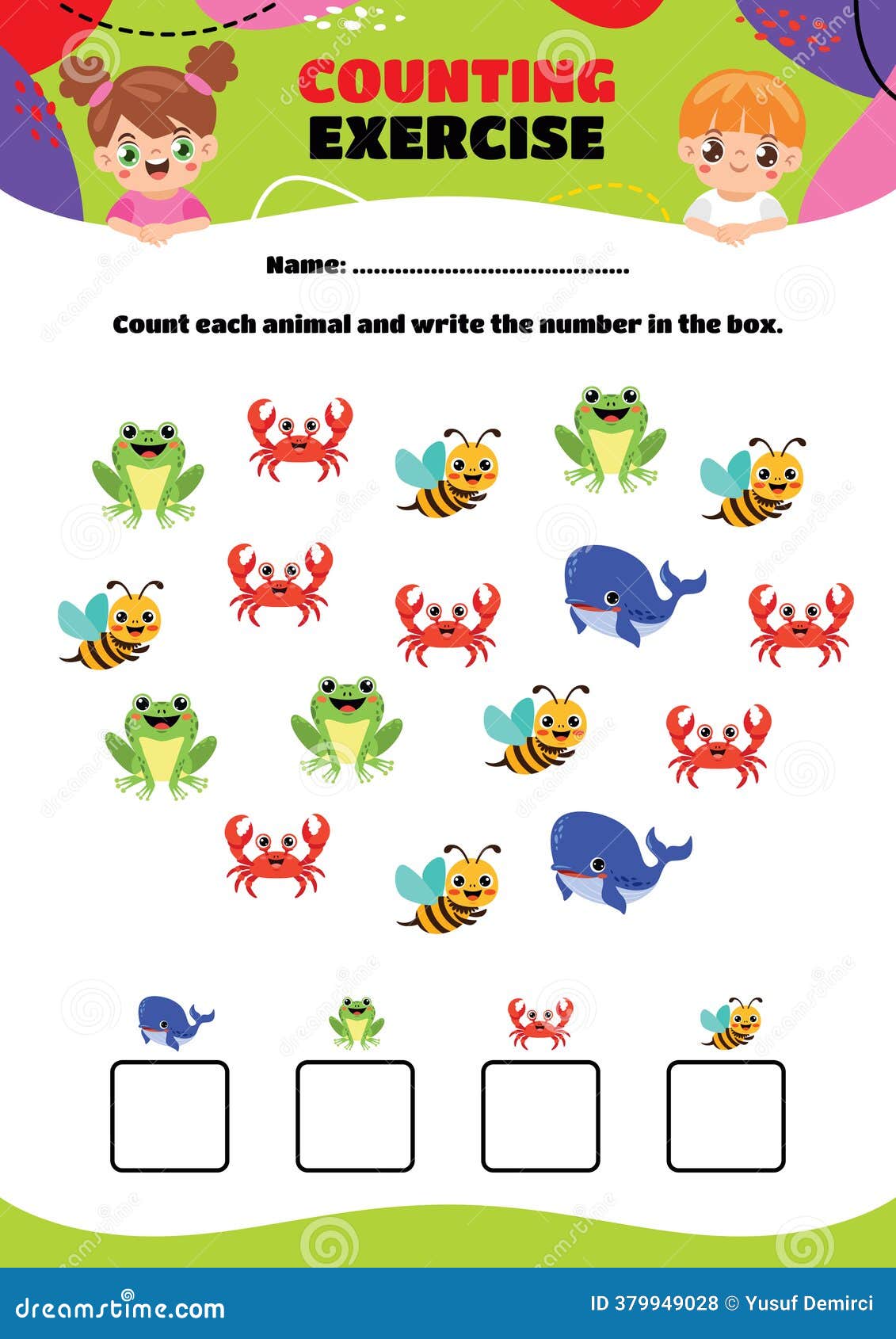Educational Worksheet For Children Learning The English Alphabet ...