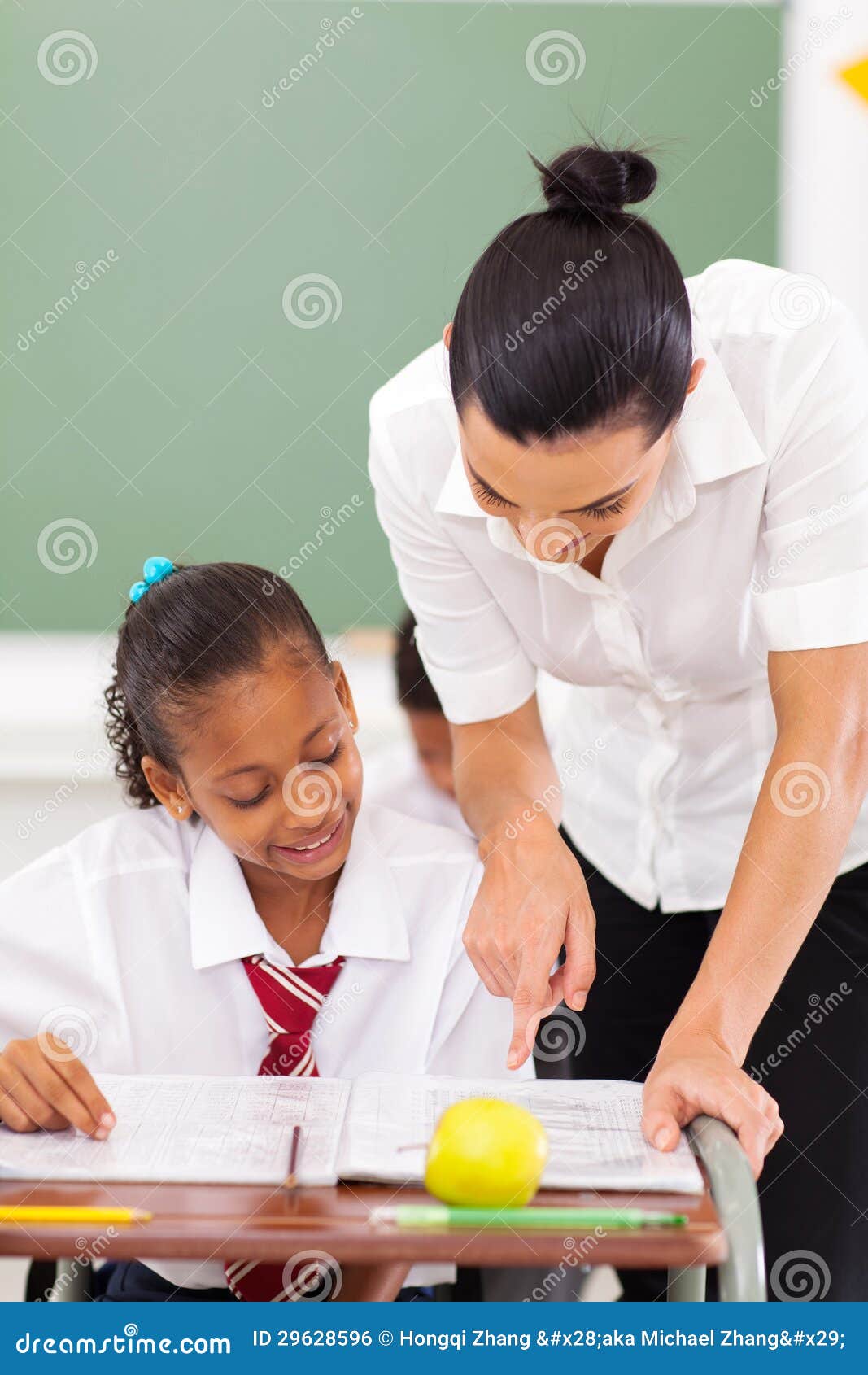 Educator tutoring student stock photo. Image of class - 29628596