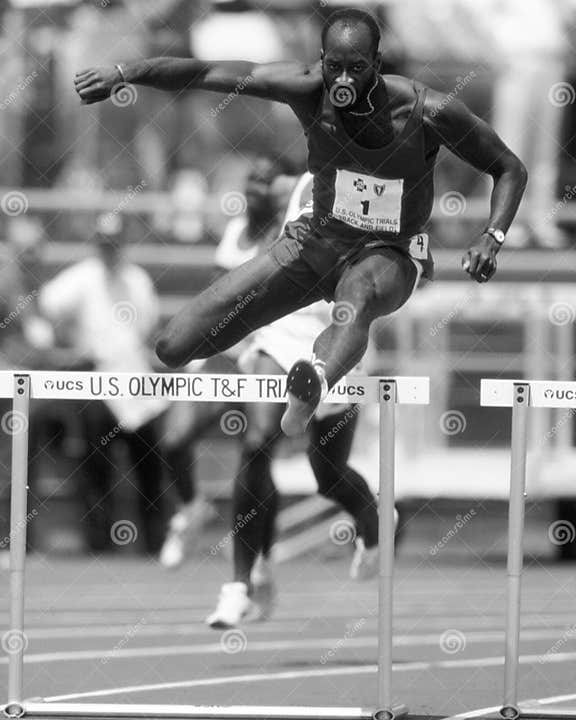 Edwin Moses image stock éditorial. Image du olympics - 74937594