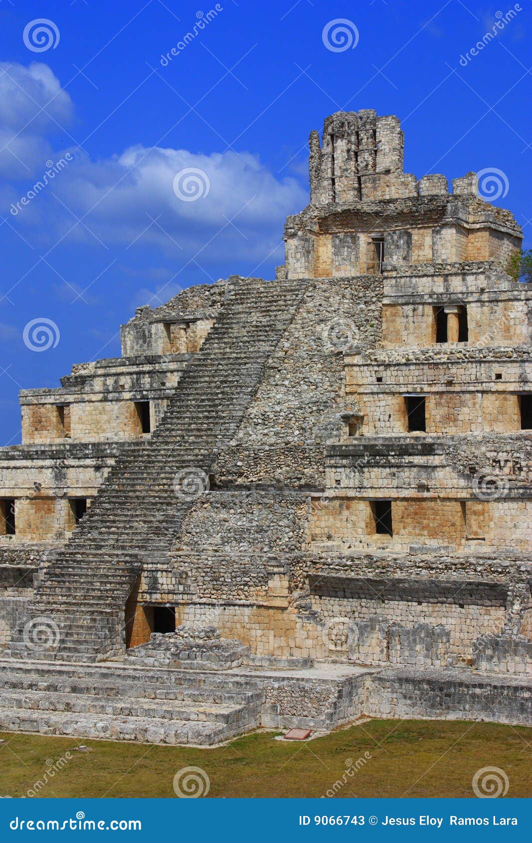 Edzna stock image. Image of mexico, mayas, pyramids, travel - 9066743