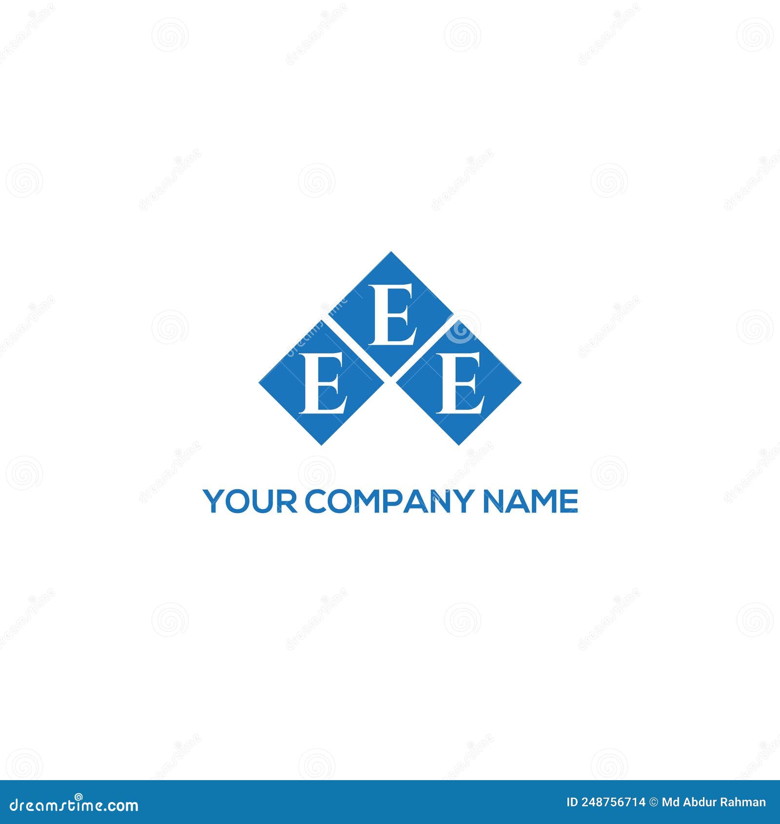 EEE Letter Logo Design on BLACK Background. EEE Creative Initials ...
