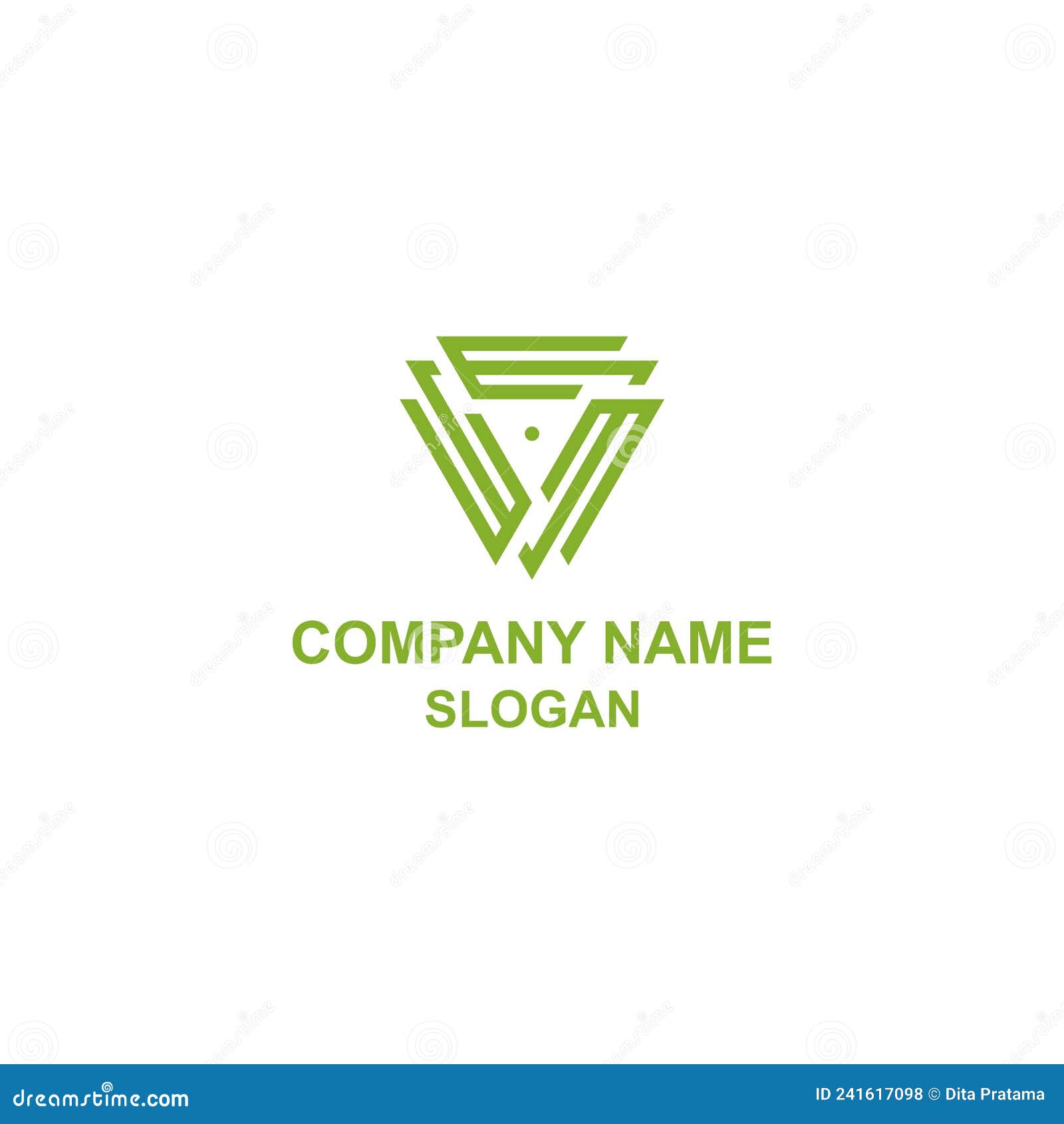 EEE or Triple E Letter Initial Logo, Capital Letter in Symmetrical ...