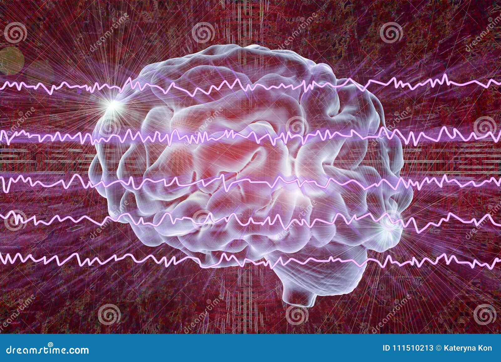 EEG Electroencephalogram, Brain Wave In Deep Sleep Royalty-Free Cartoon ... EEG Electroencephalogram, Brain Wave In Deep Sleep Royalty-Free Cartoon ...