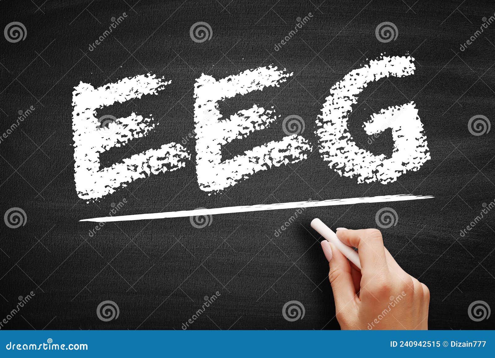 EEG Electroencephalogram - Test that Records the Electrical Signals of ...