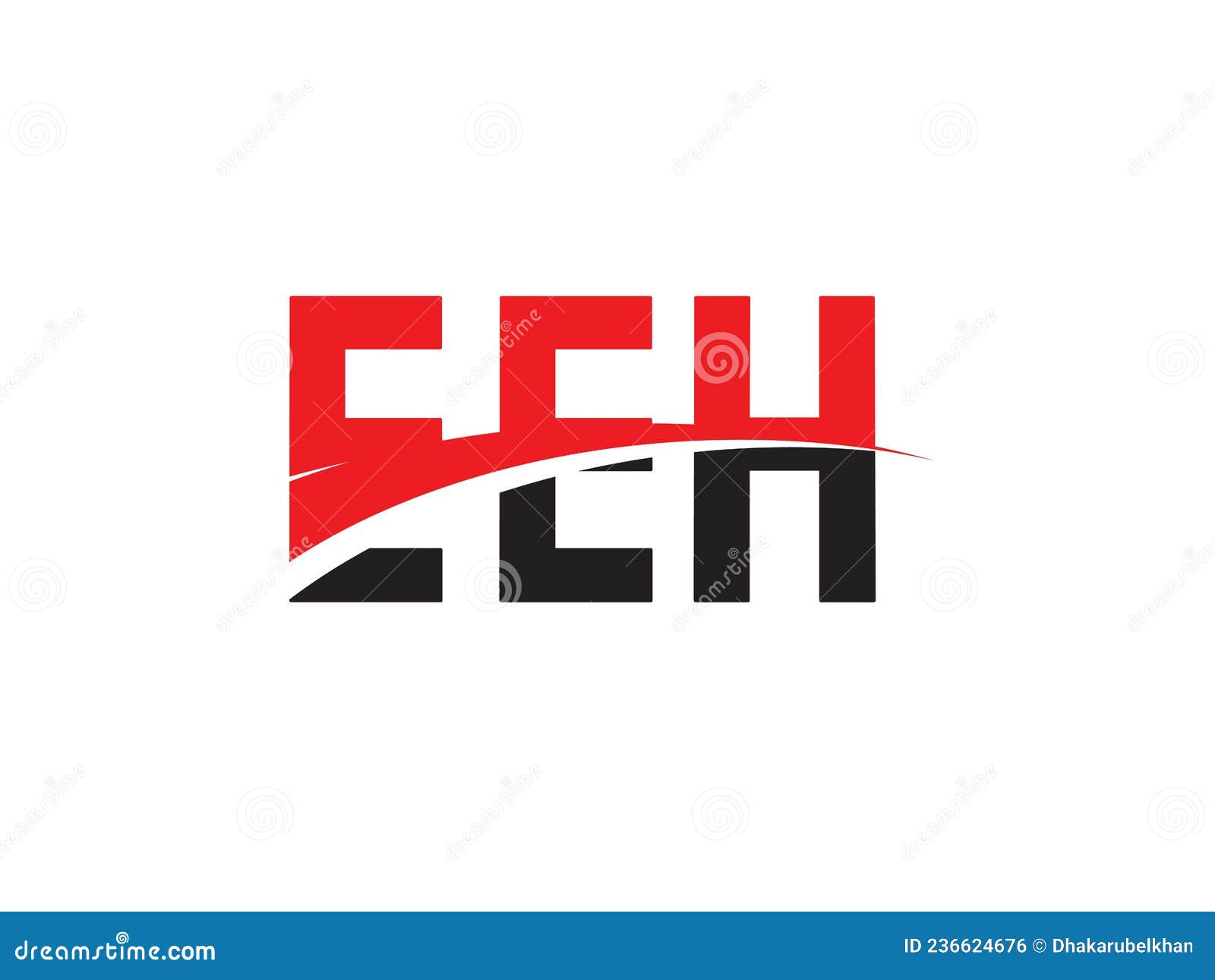EEH Letter Initial Logo Design Vector Illustration Stock Vector ...
