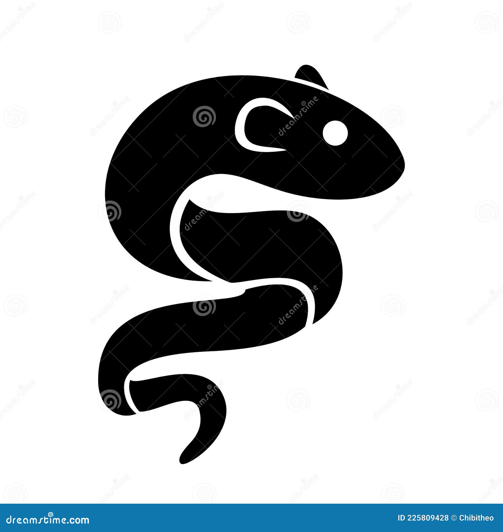 Eel Icon. Eel Vector Isolated Flat Illustration Stock Vector ...