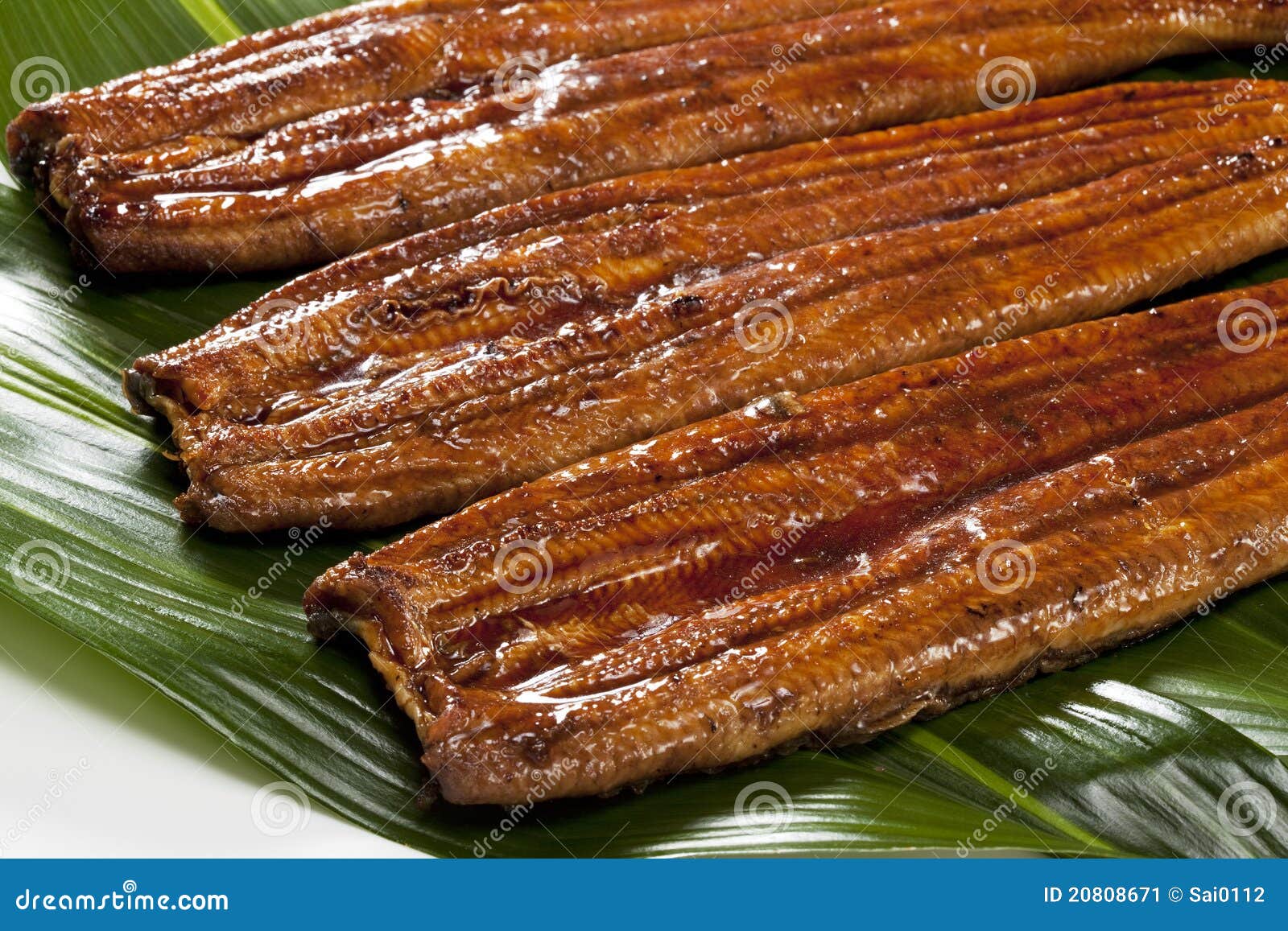 Eel ( unagi ) stock image. Image of asian, food, orange - 20808671