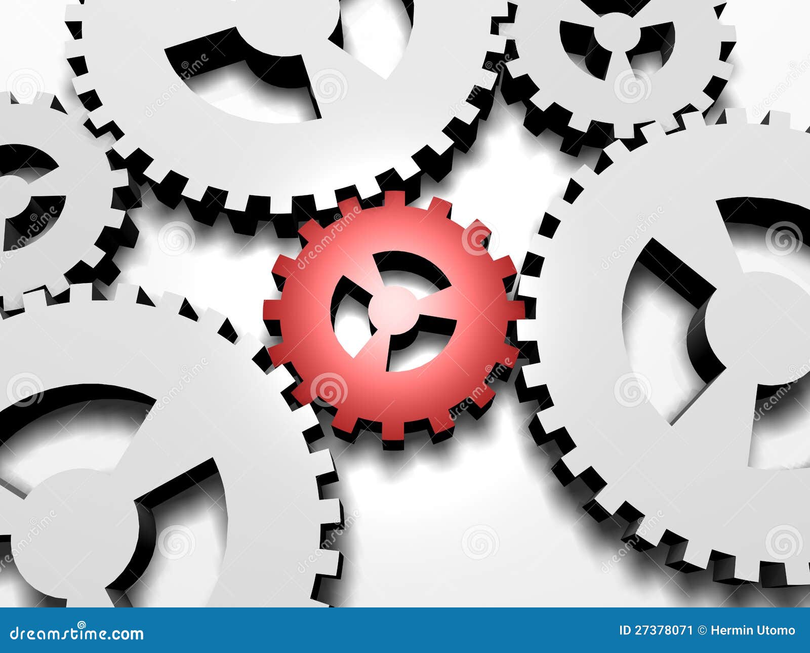 Een deel van het Systeem stock illustratie. Illustration of werk - 27378071