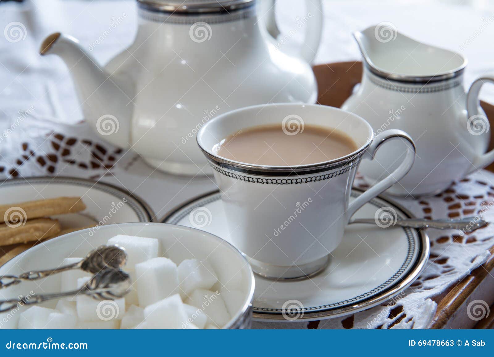 Een Engelse kop thee stock afbeelding. Image of najaar - 69478663