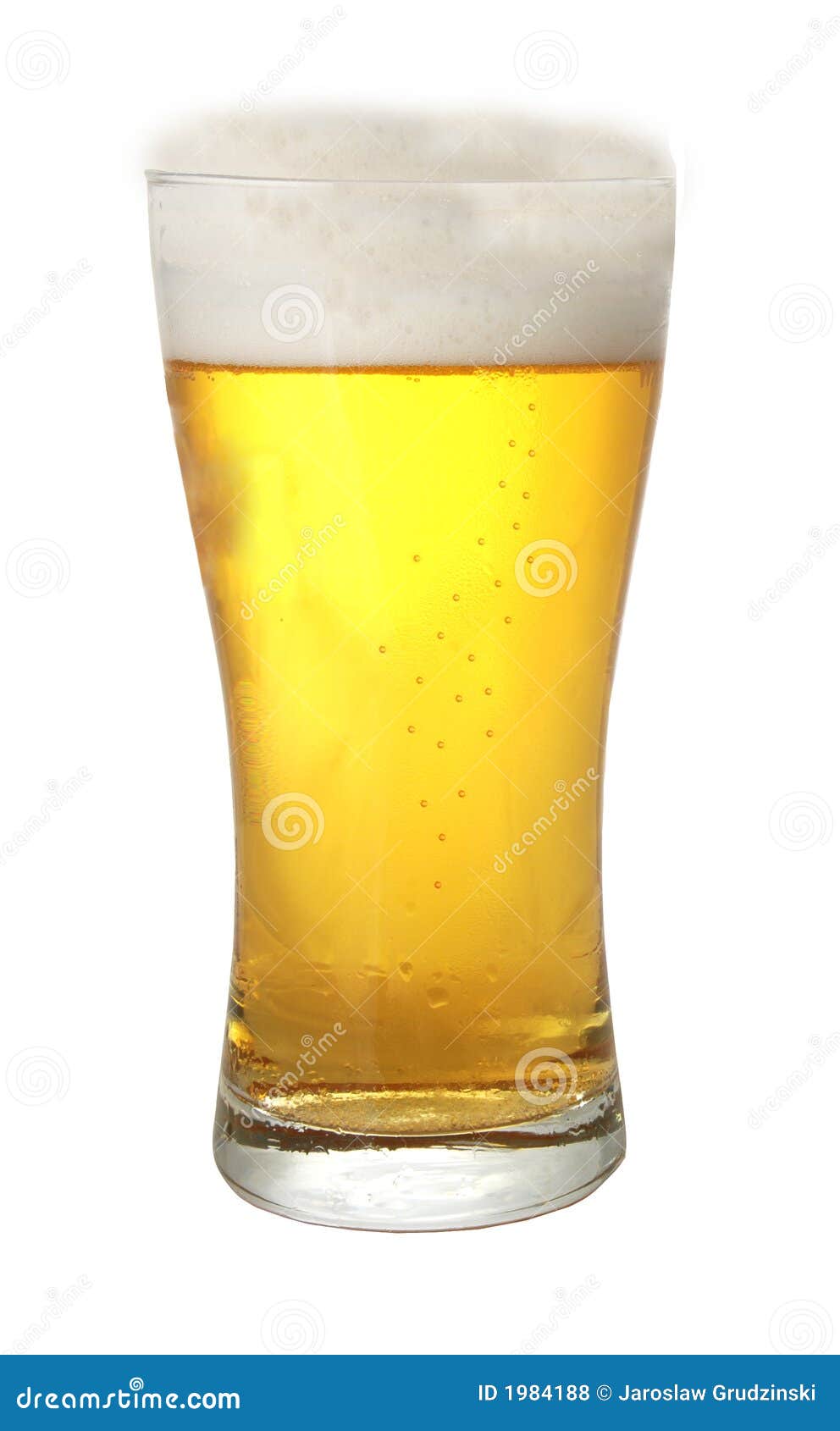 Een Glas Bier Royalty-vrije Stock Foto's - Afbeelding: 1984188