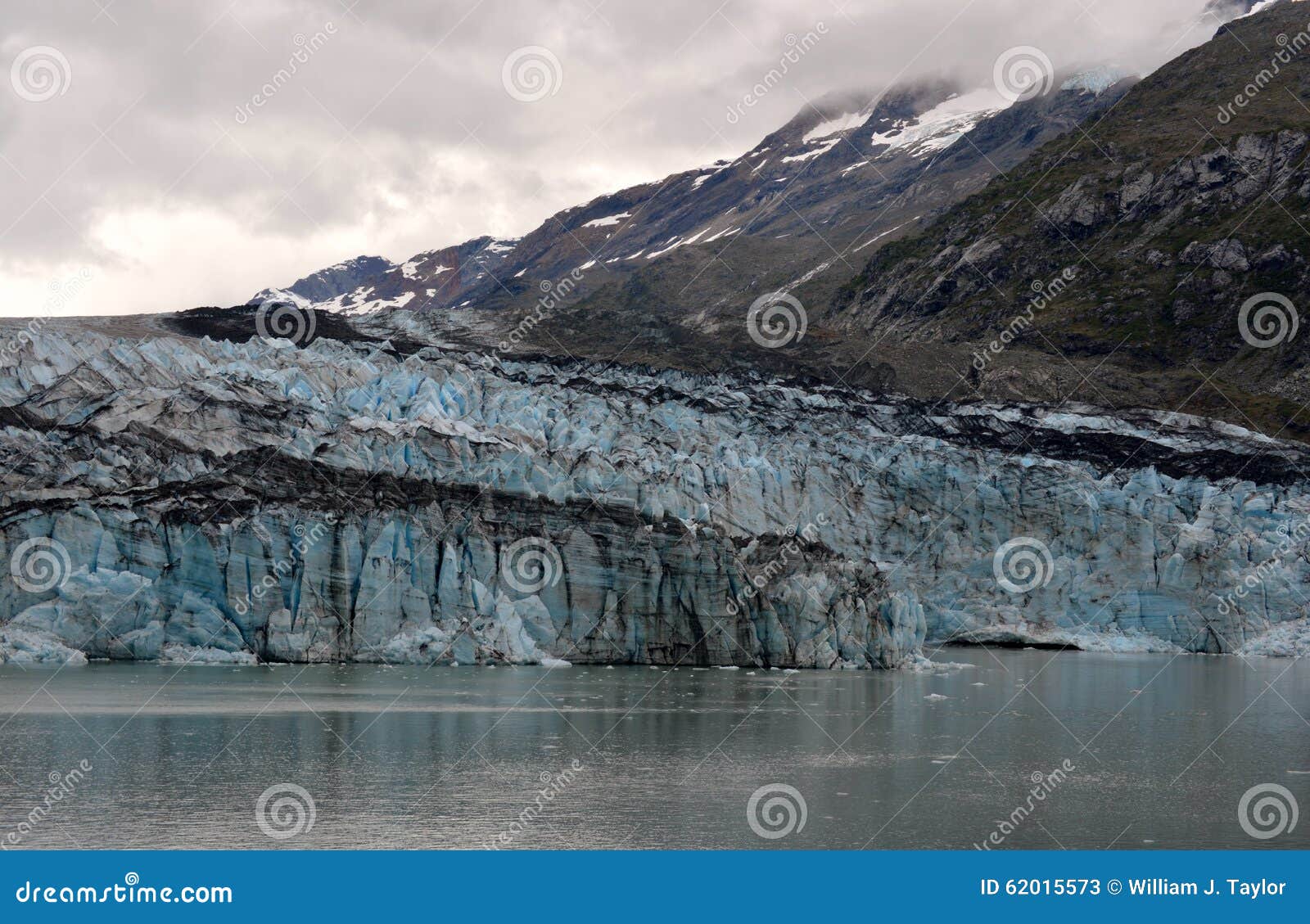Een gletsjer Van Alaska stock afbeelding. Image of alaskan - 62015573