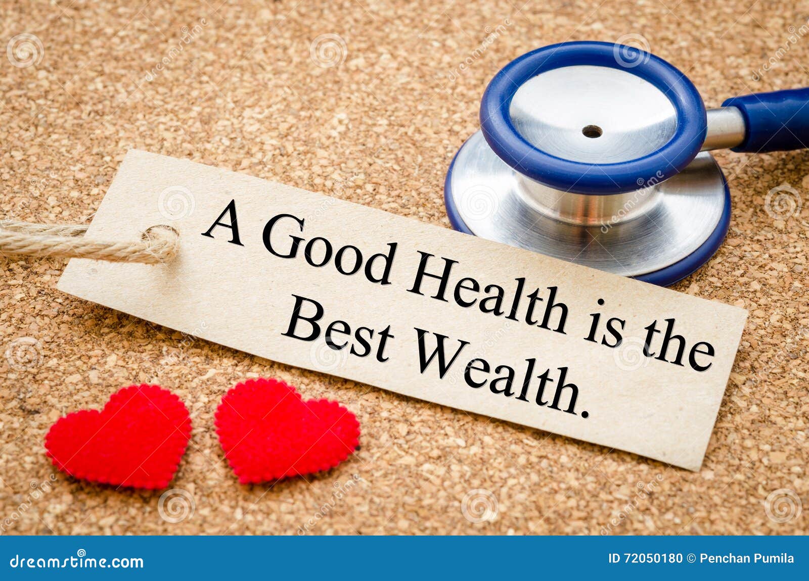 Een Goede Gezondheid is De Beste Rijkdom Stock Foto - Image of kliniek ...