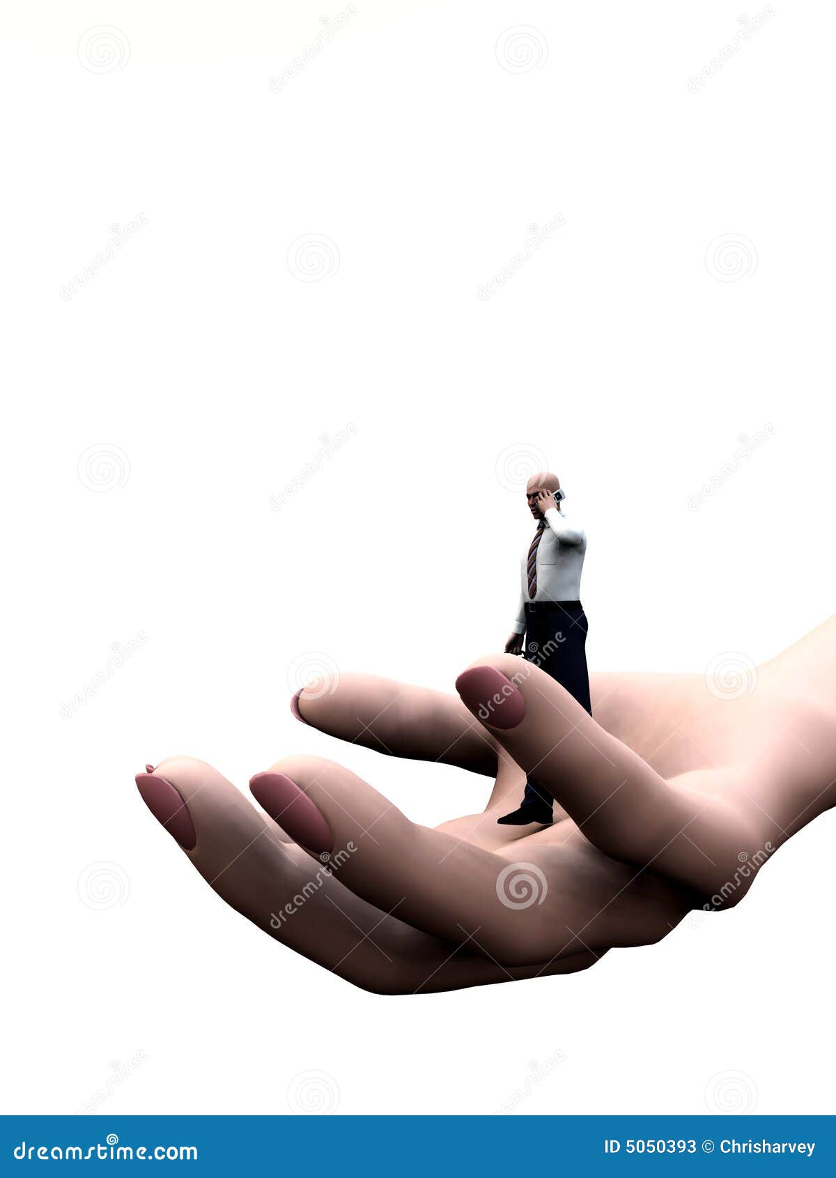 Een helpende Hand 10 stock illustratie. Illustration of overhemd - 5050393