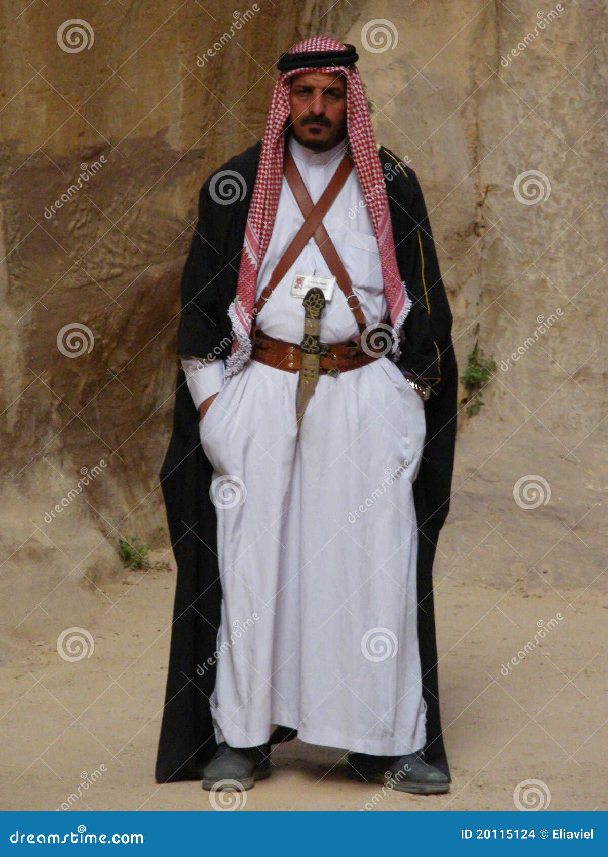 Een Jordanian Arabier redactionele stock afbeelding. Image of ...