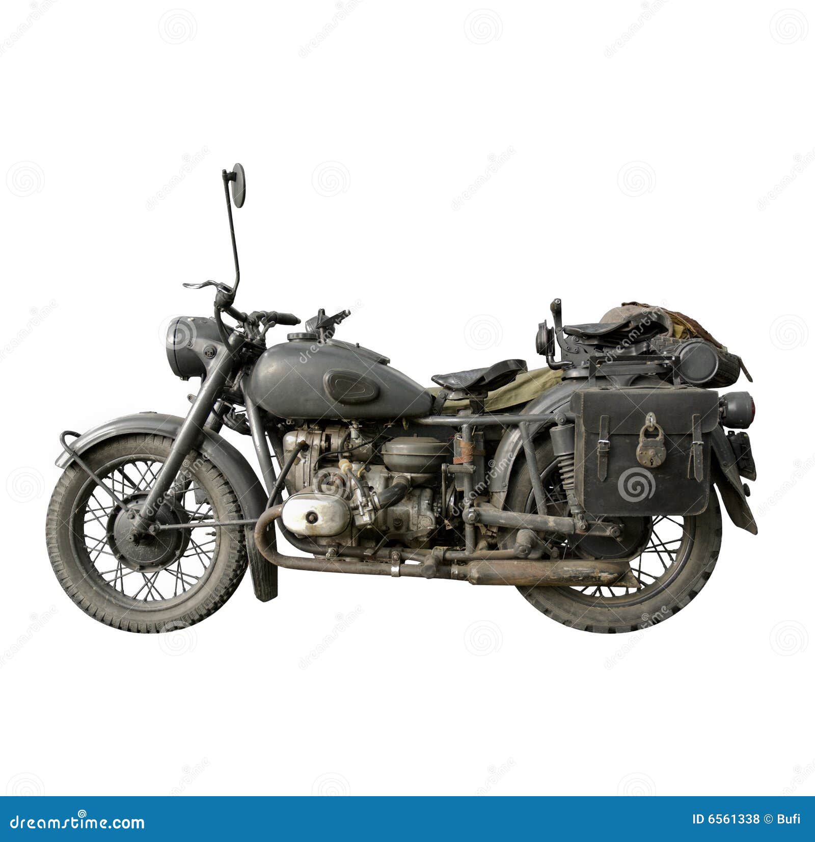 Een oude Duitse Motor stock foto. Image of besnoeiing - 6561338