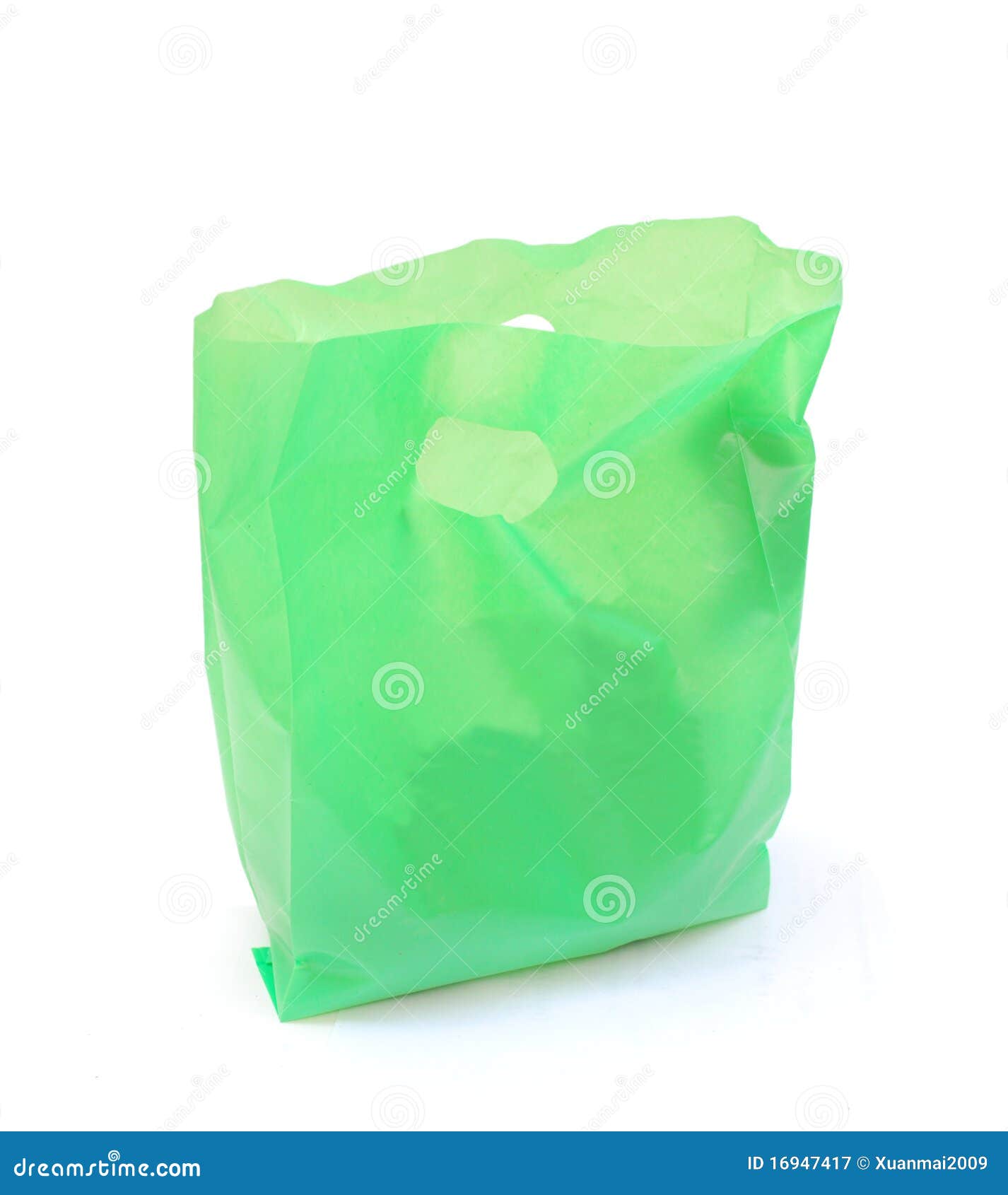 Een plastic zak stock afbeelding. Image of voorwerp, invoer - 16947417