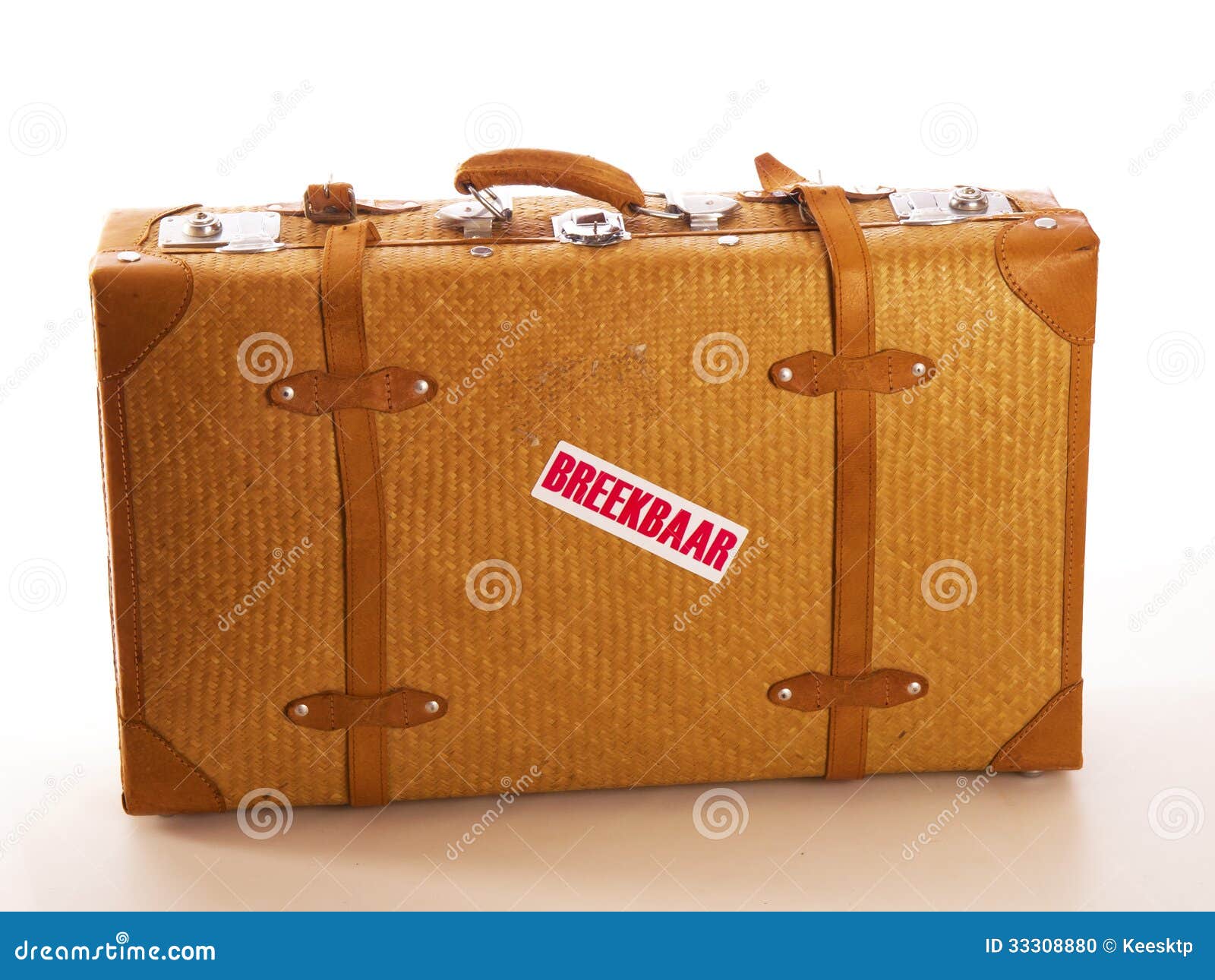 Een reiskoffer stock foto. Image of toerist, bestemmingen - 33308880