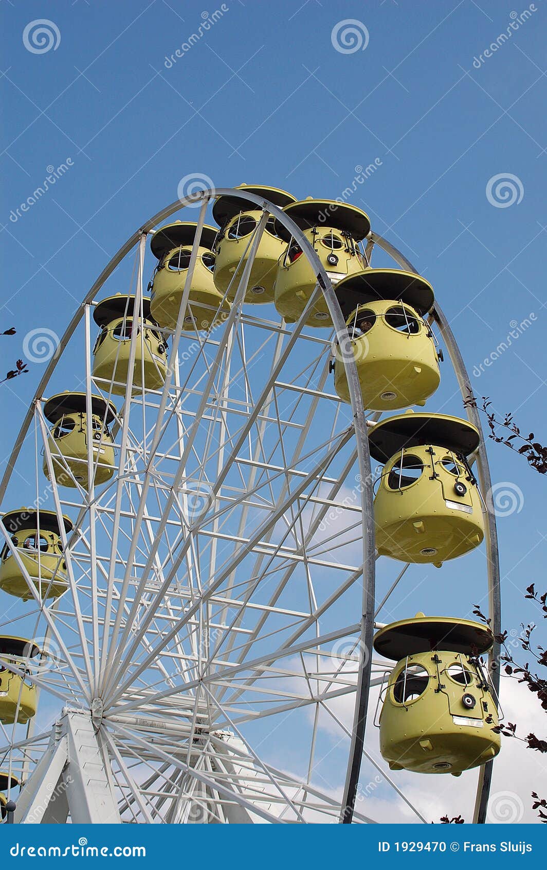 Een reuzenrad stock foto. Image of ferris, kermis, carnaval - 1929470