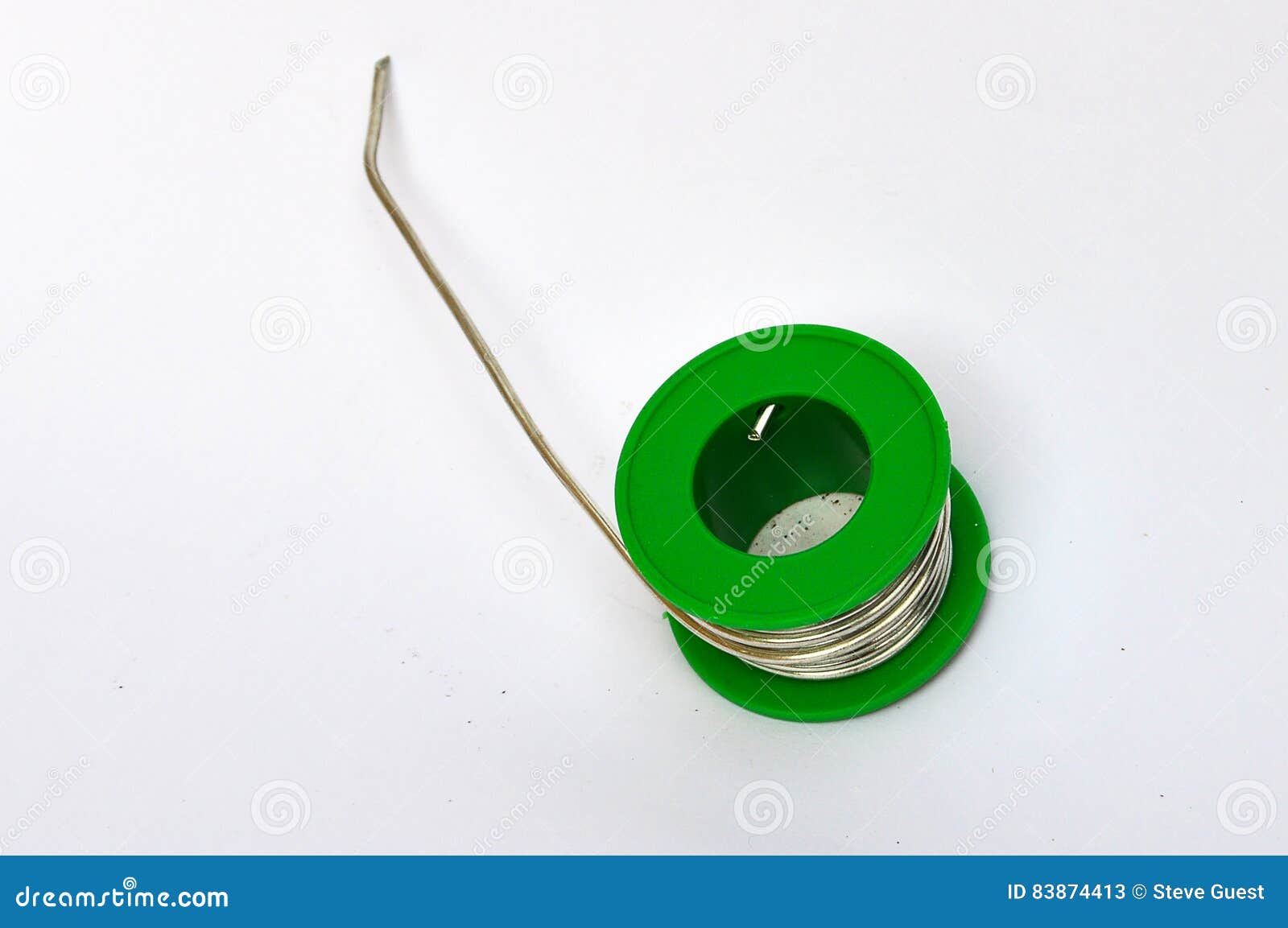 Een Spoel van Soldeersel stock afbeelding. Image of soldeersel - 83874413