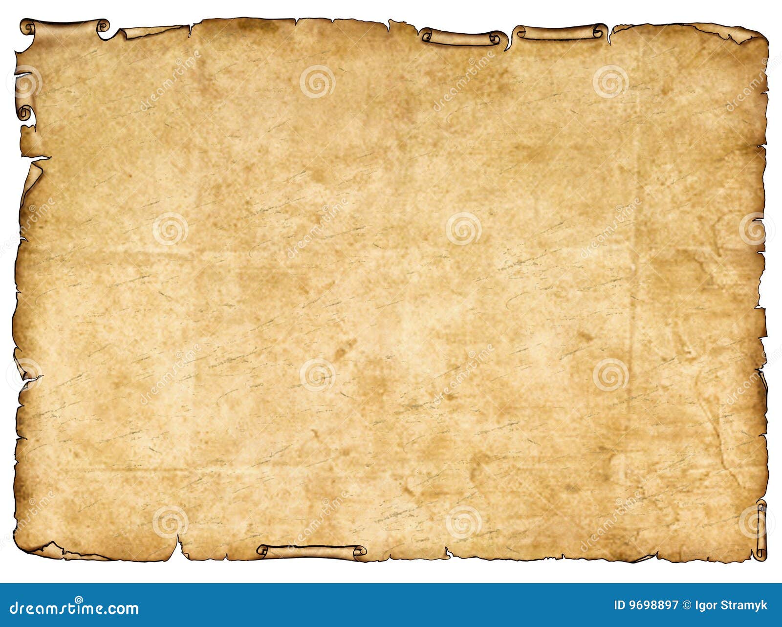 Een stuk van oud document. stock illustratie. Illustration of geel ...