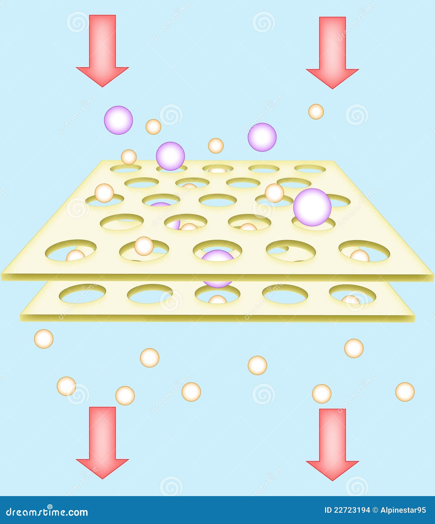 Eenvoudige Filtratieregeling Vector Illustratie - Illustration of ...
