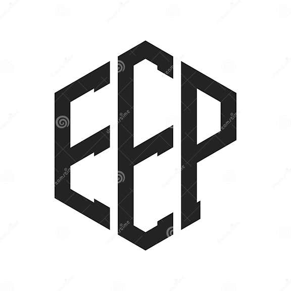 EEP Logo Design. Initial Letter EEP Monogram Logo Using Hexagon Shape ...