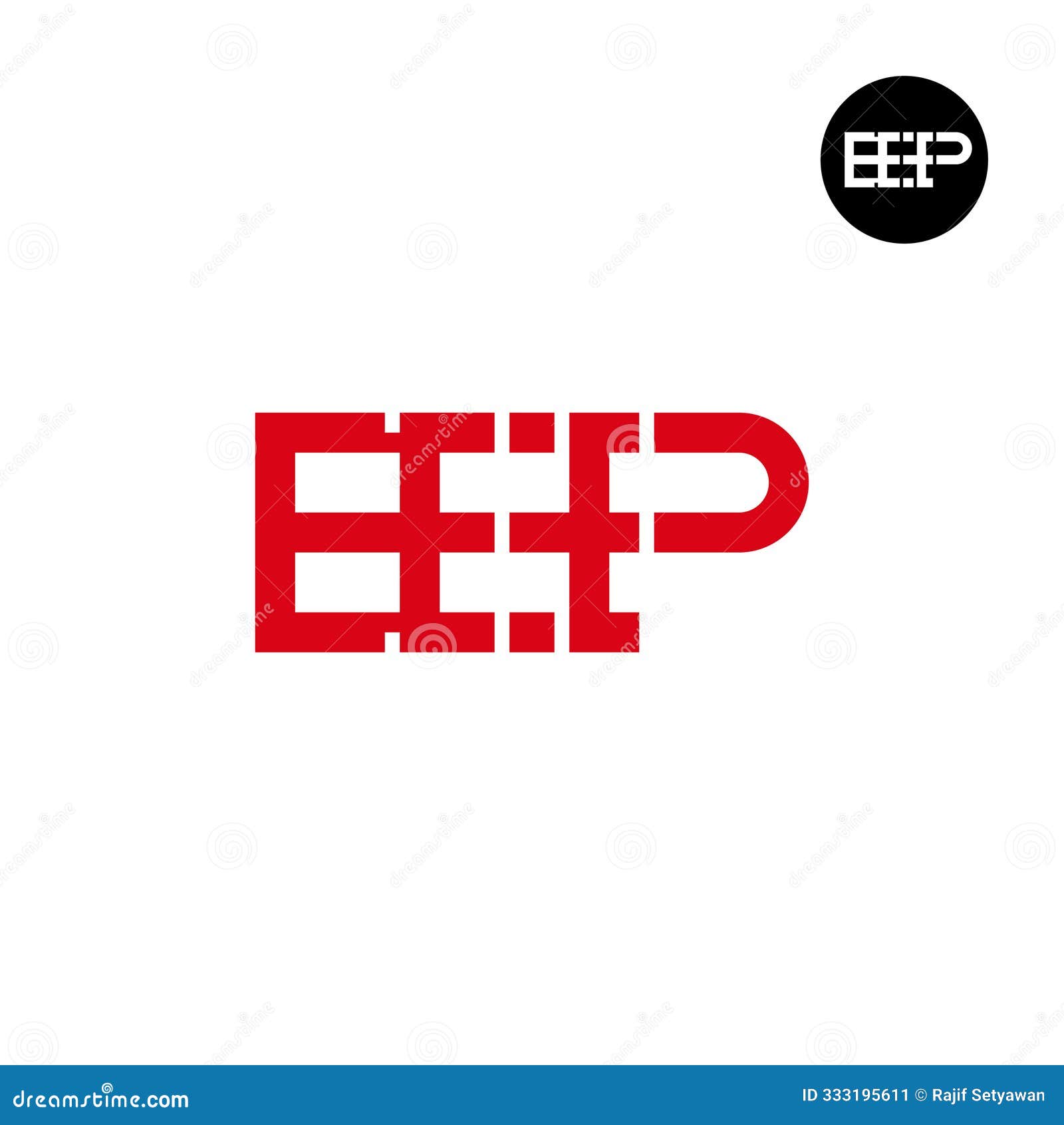 EEP Logo Letter Monogram Design Stock Vector - Illustration of minimal ...