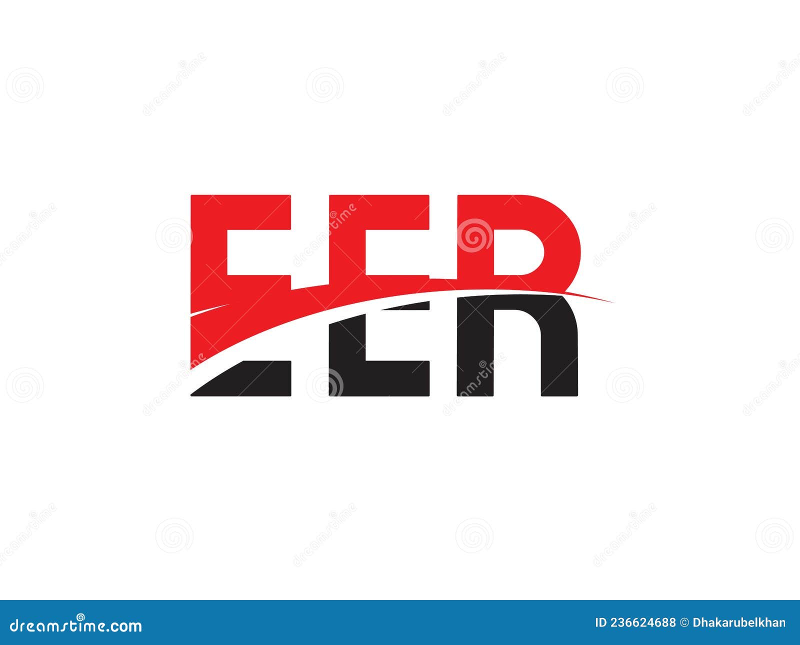 EER Letter Initial Logo Design Vector Illustration Stock Vector ...