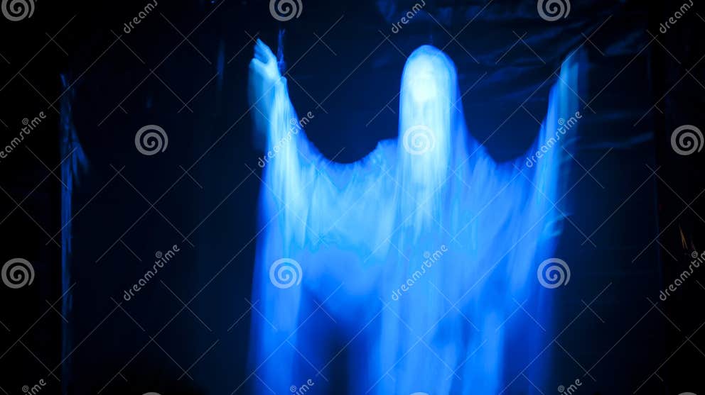 Eerie Glowing Ghost stock image. Image of specter, haunted - 27277841