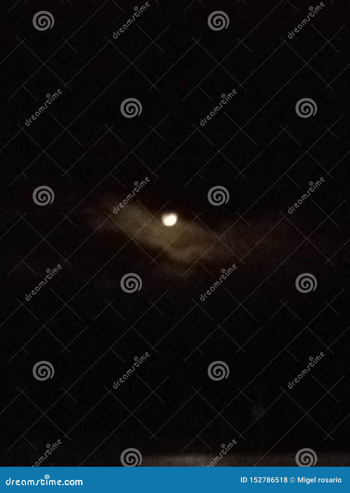 Eerie Moonlight night stock photo. Image of night, clouds - 152786518