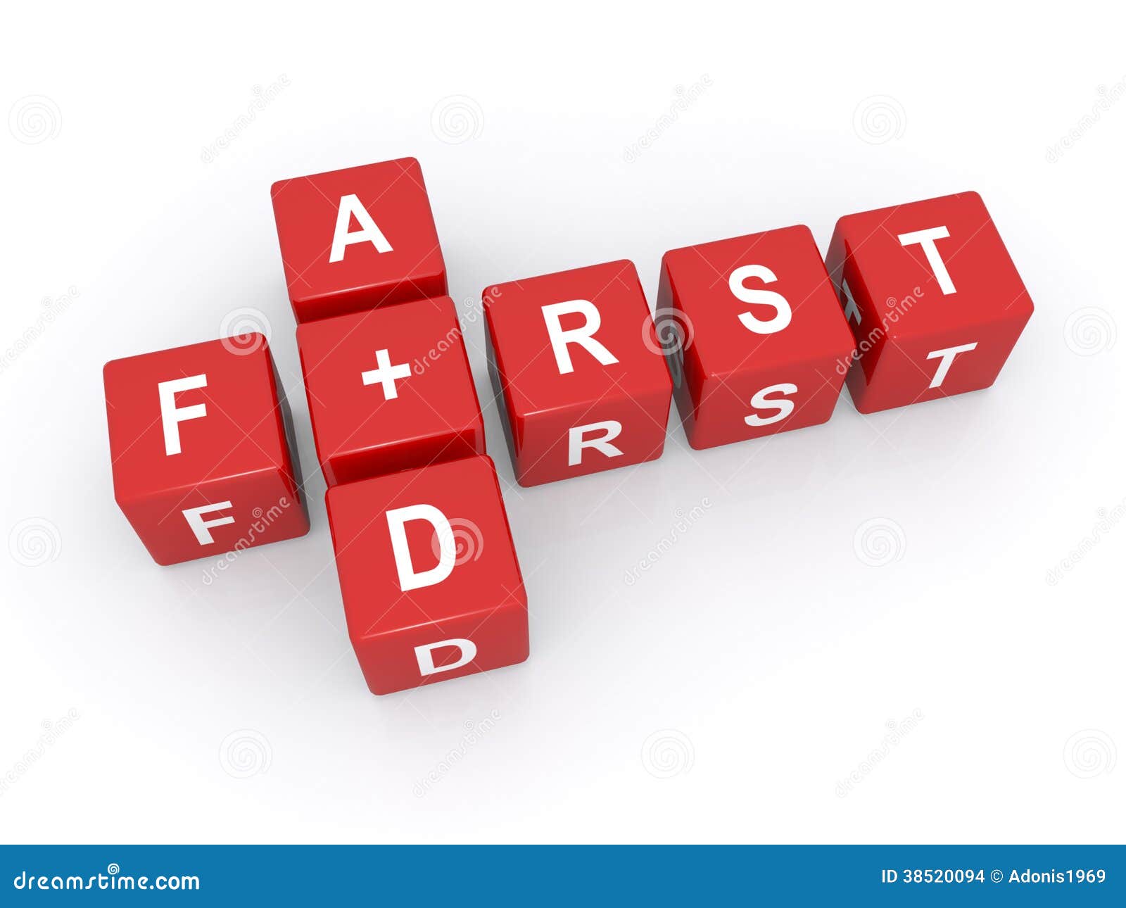 Eerste hulp stock foto. Image of rood, kruis, blokken - 38520094