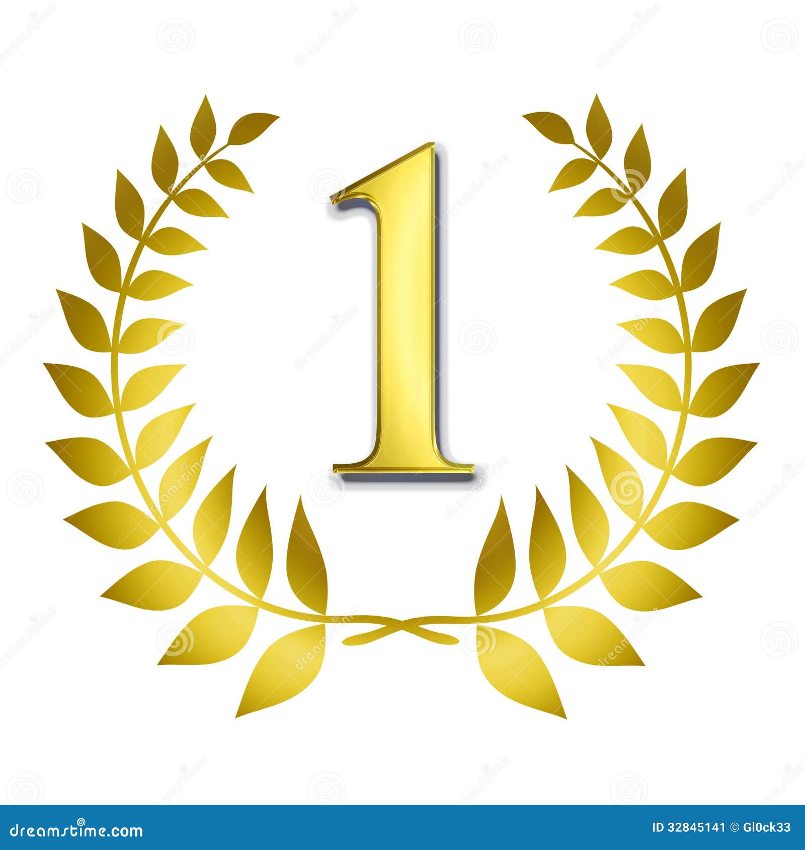 Eerste plaats stock illustratie. Afbeelding bestaande uit kampioen ...